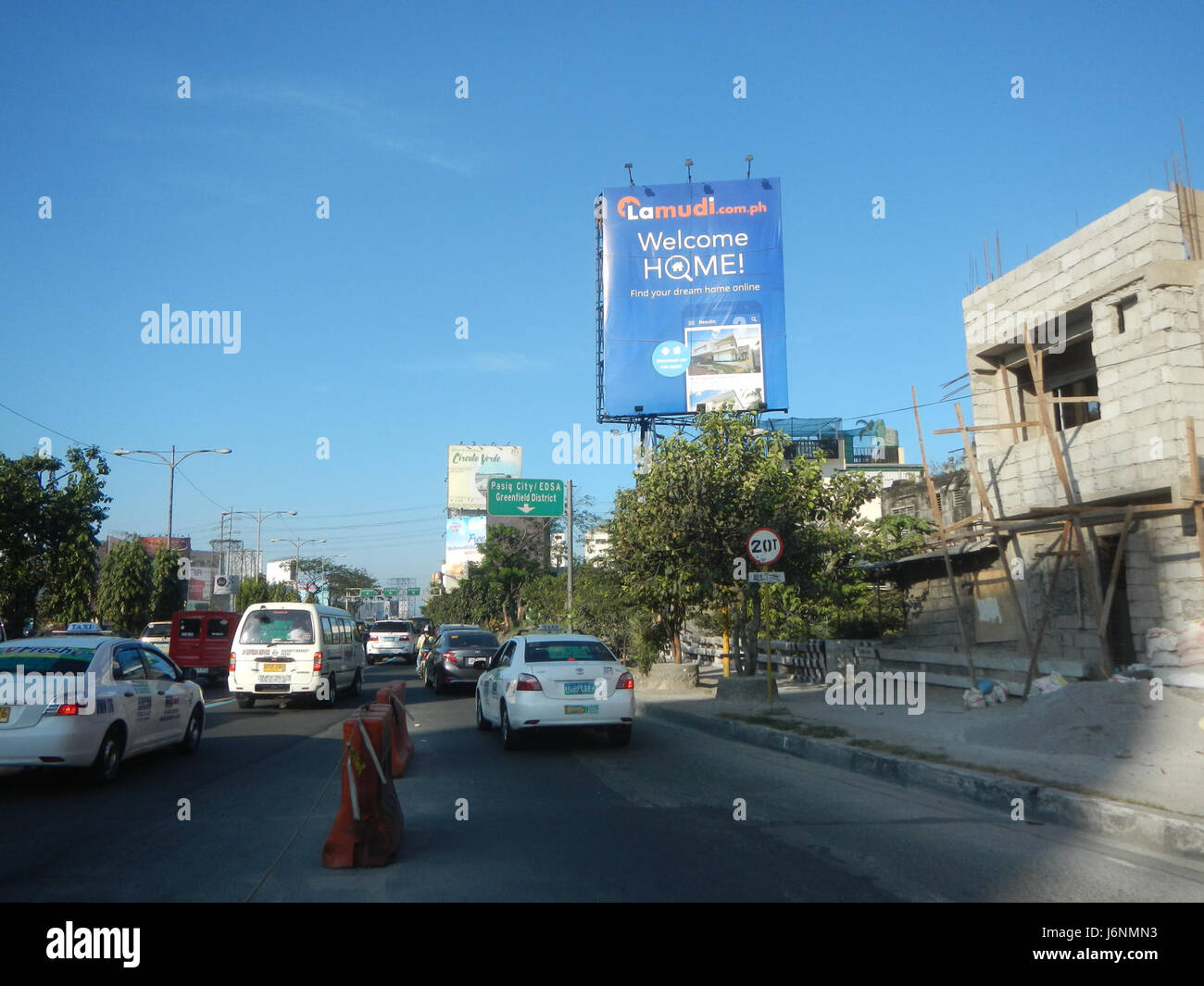 This image shows Circumferential Road 10, a key highway that forms part ...