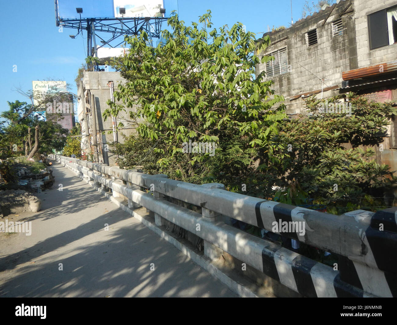 This segment of the Circumferential Road 16, located at the boundary of ...