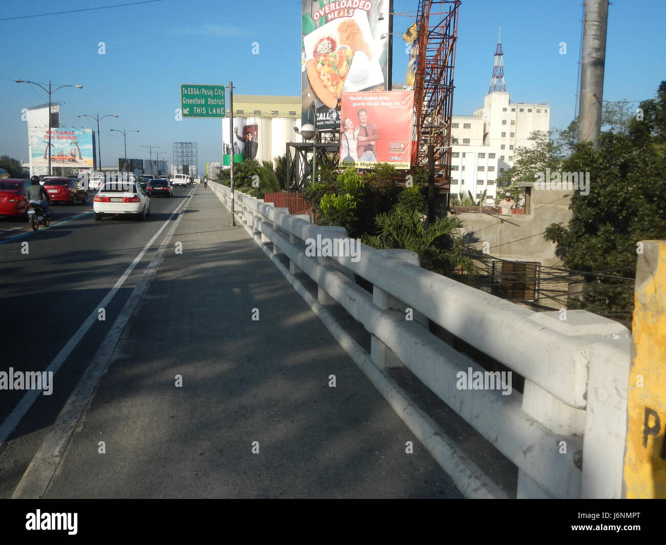 0782 Circumferential Road 5 Highway Boundary Pasig Makati Bridge River ...