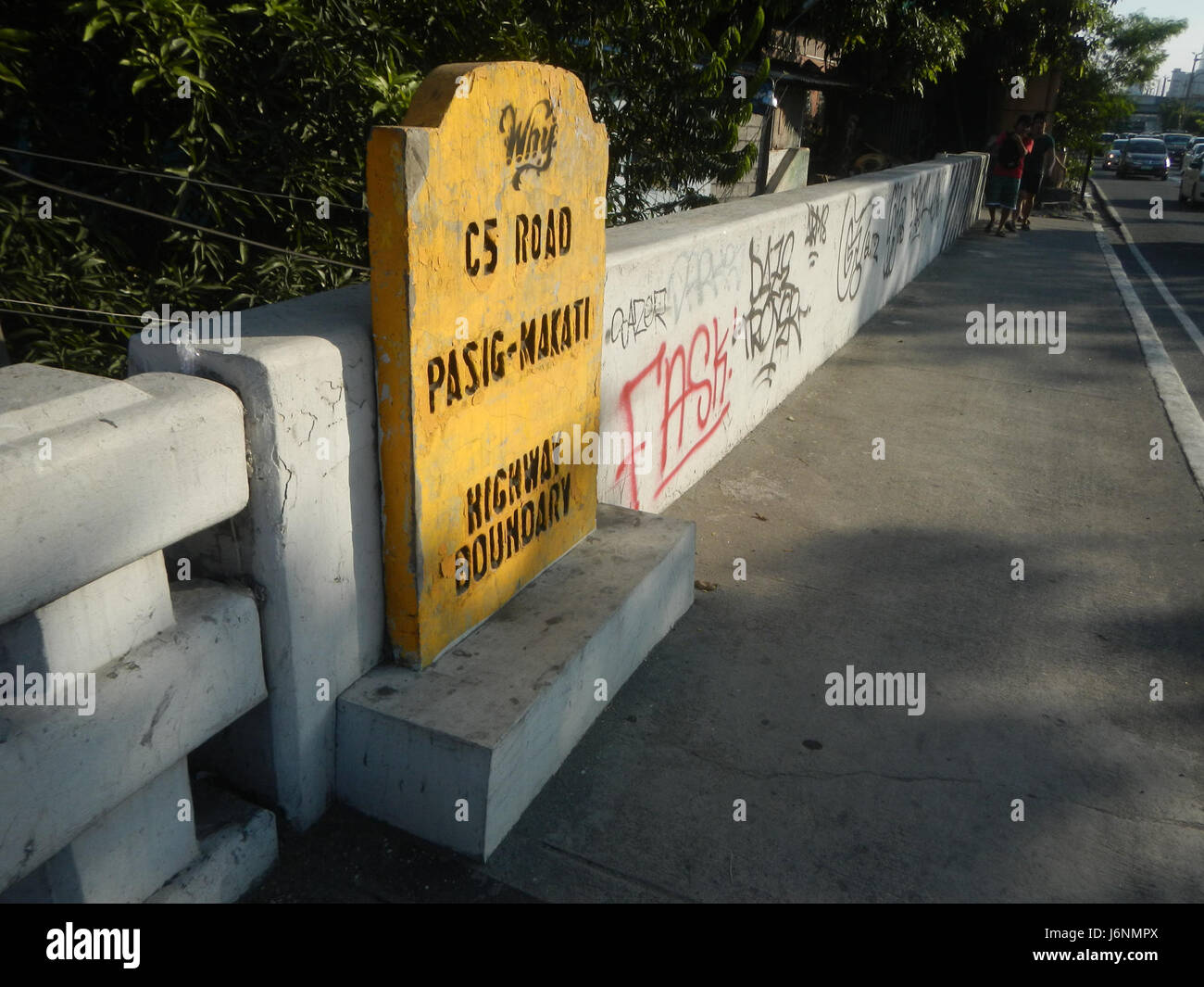 0782 Circumferential Road 8 Highway Boundary Pasig Makati Bridge River ...