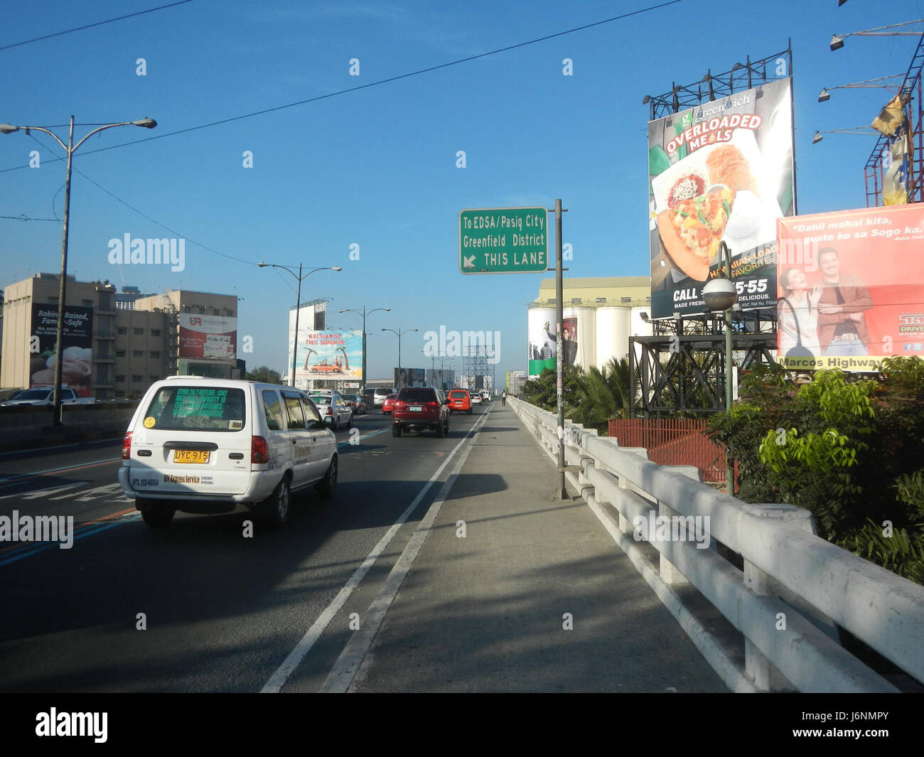 0782 Circumferential Road 7 Highway Boundary Pasig Makati Bridge River ...