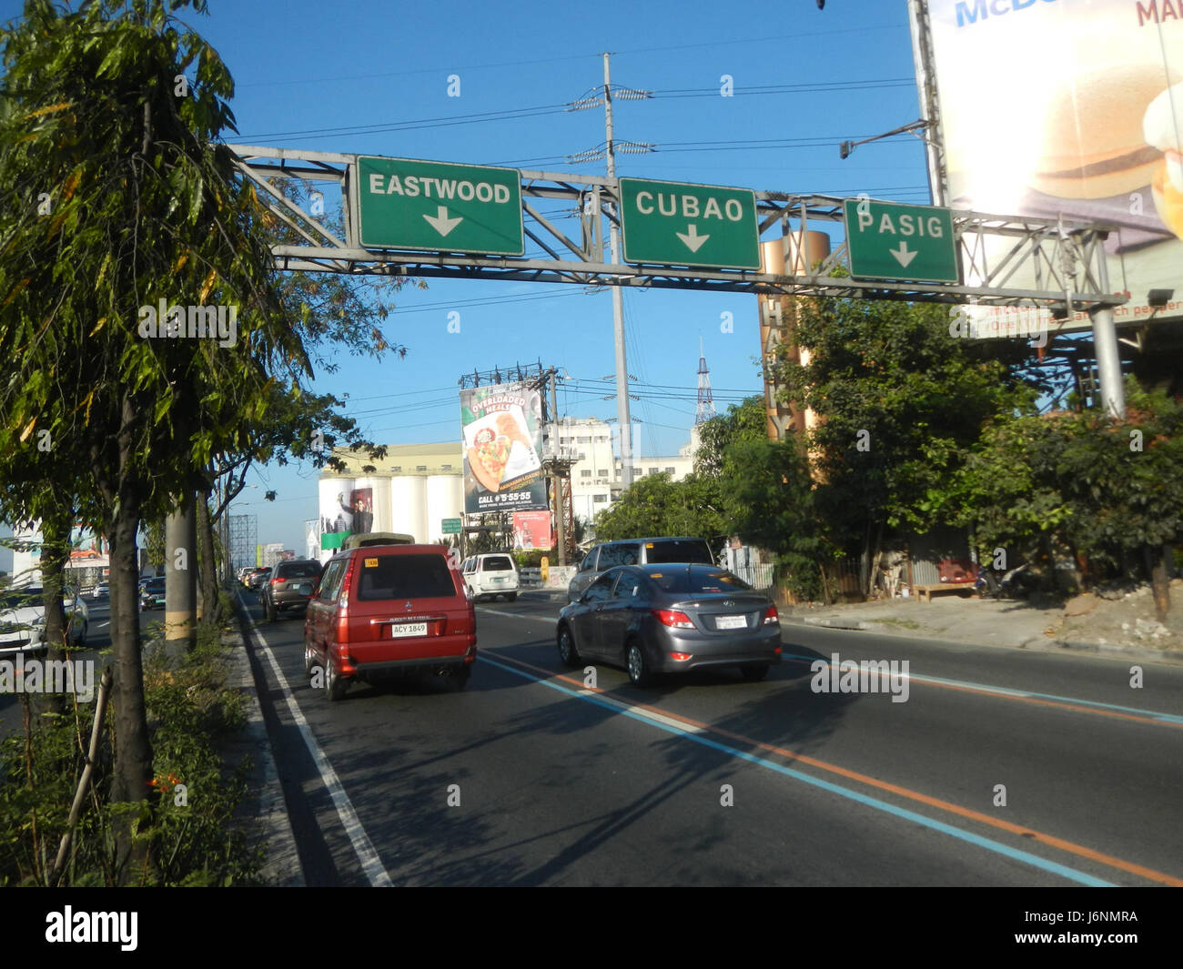 0782 Circumferential Road 18 Highway Boundary Pasig Makati Bridge River ...