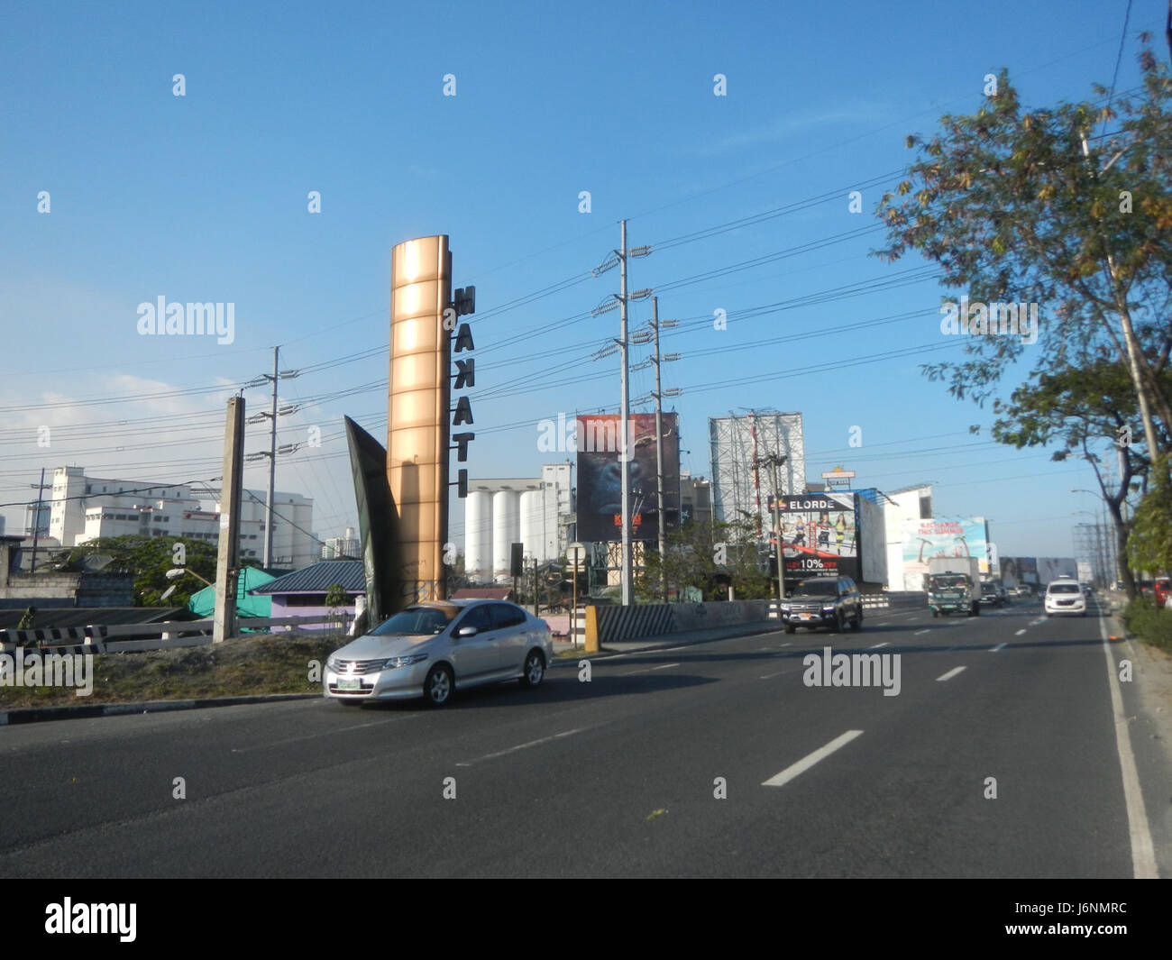 0782 Circumferential Road 20 Highway Boundary Pasig Makati Bridge River ...