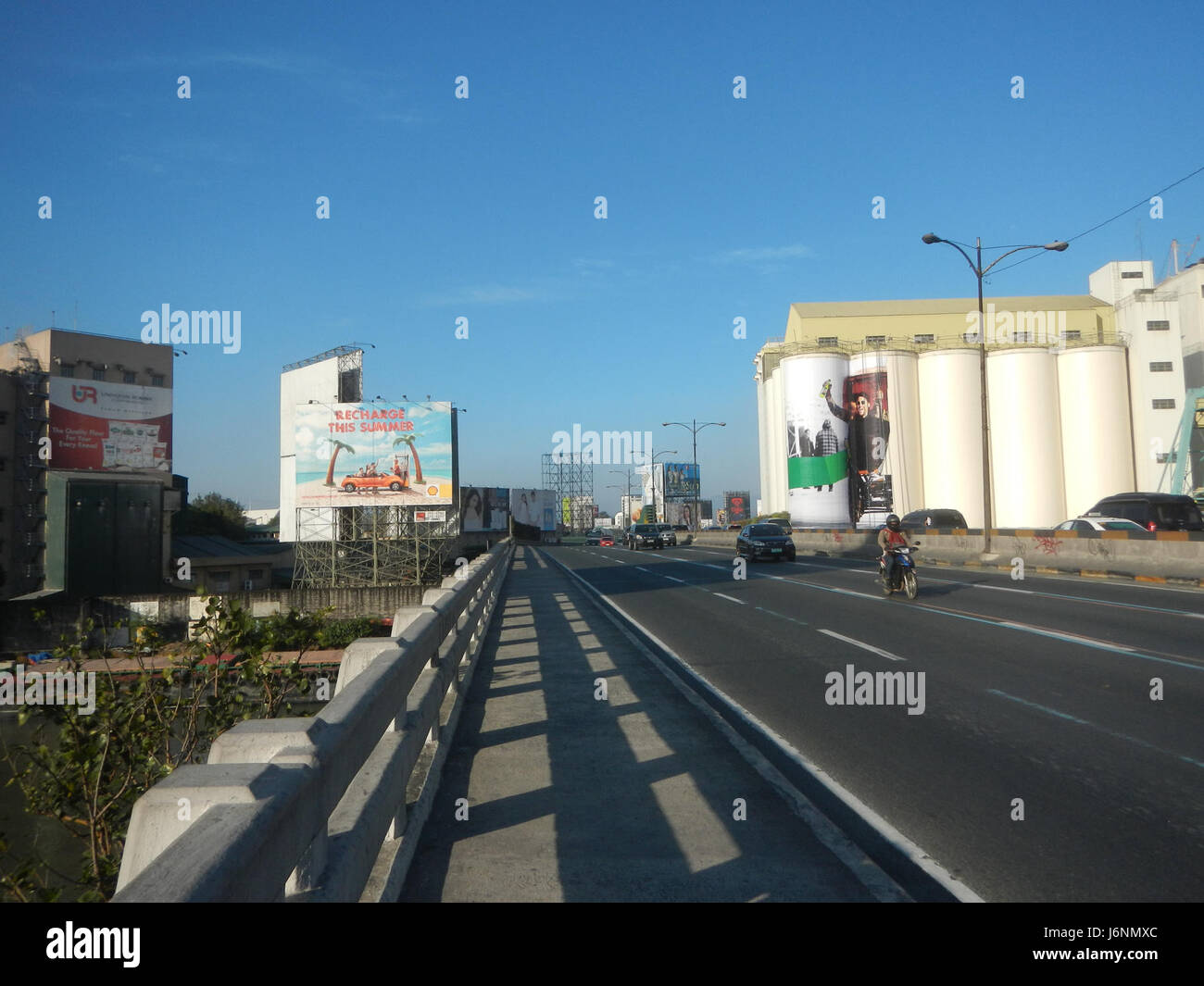 This image depicts Circumferential Road 12, a major roadway connecting ...