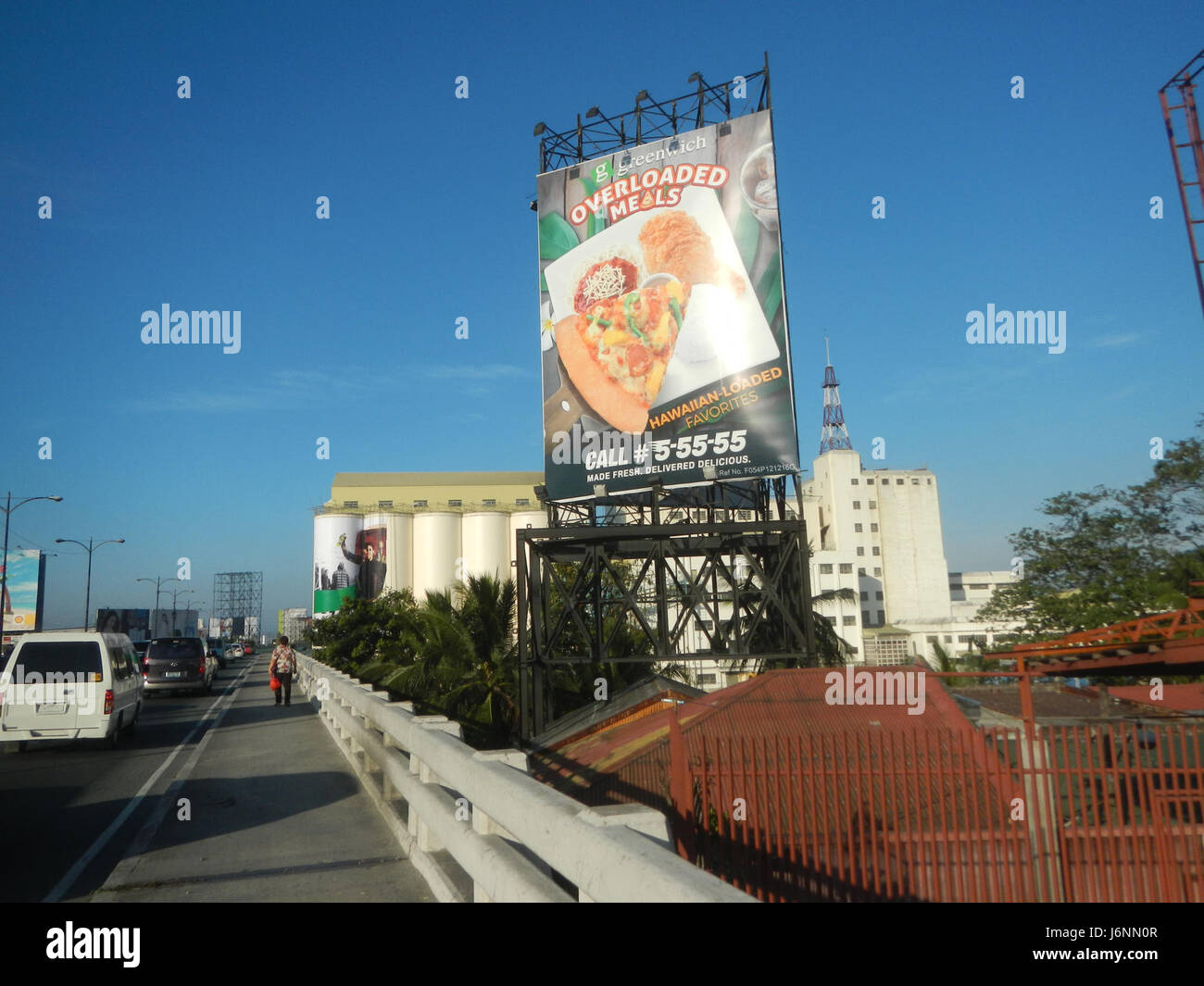 0920 Greenwich Flour Mills Highway Boundary Pasig Makati Bridge River ...