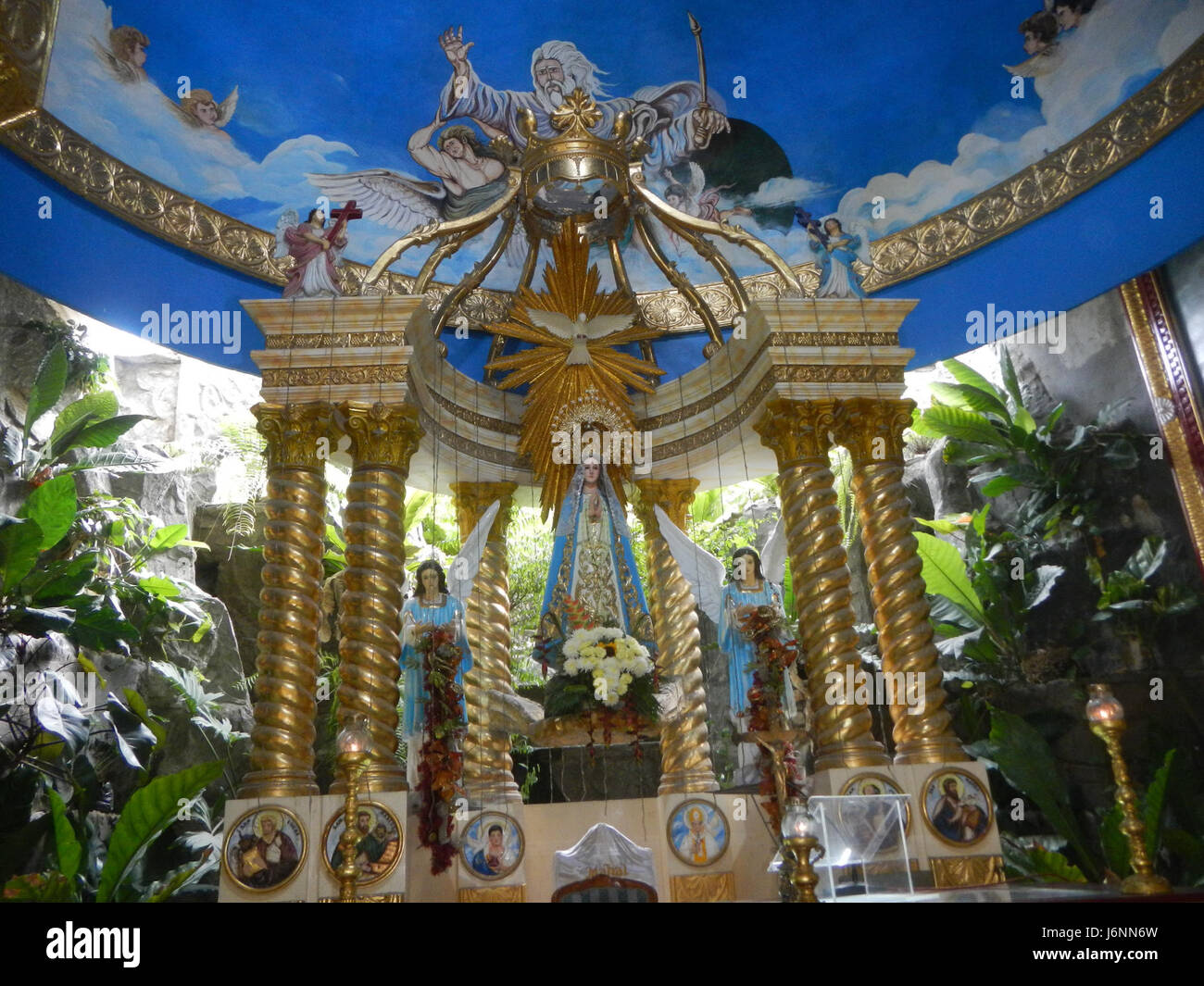 The National Shrine Ina Poon Bato Apostolic Catholic Church, located in ...