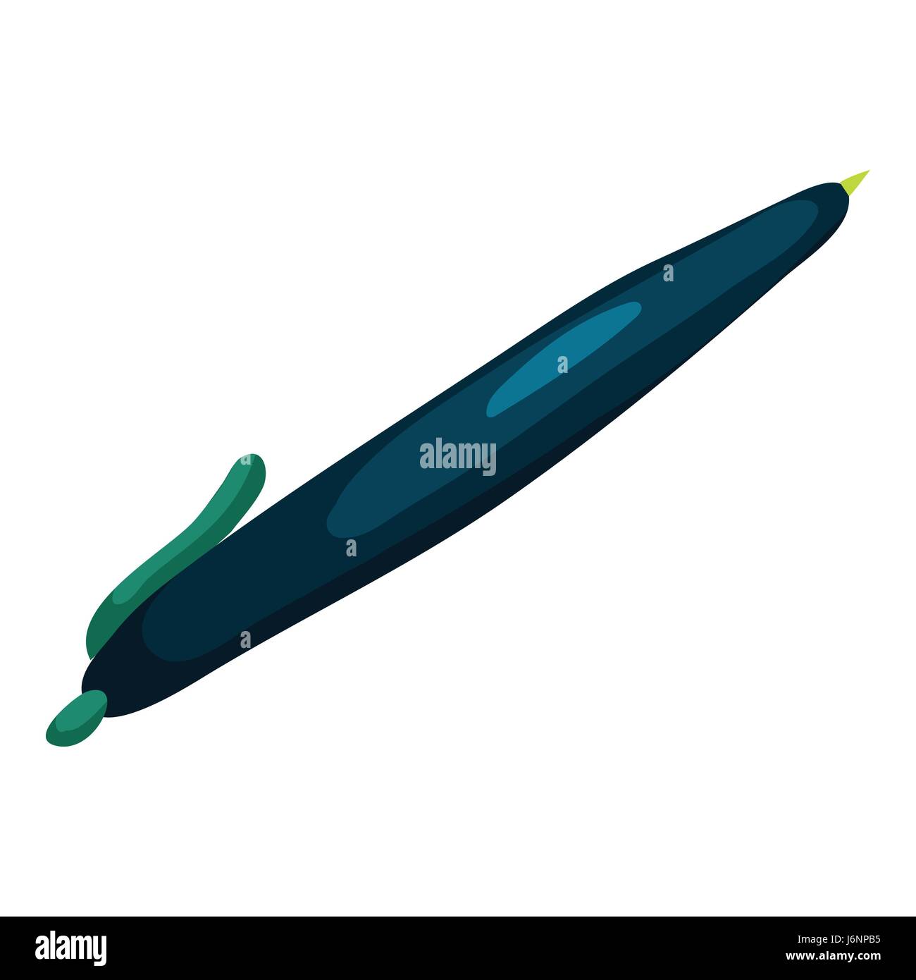 Pen icon, cartoon style Stock Vector Image & Art - Alamy