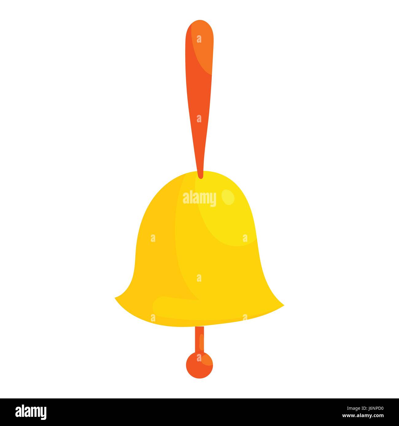 Ringing bell icon, cartoon style Stock Vector Image & Art - Alamy