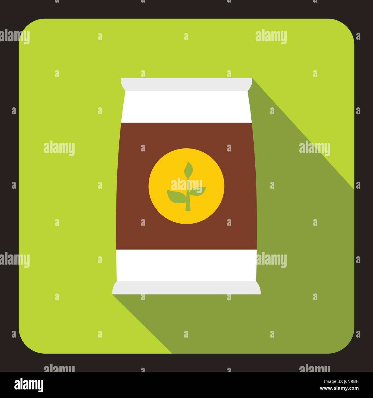 Seeds bag icon in flat style Stock Vector Image & Art - Alamy