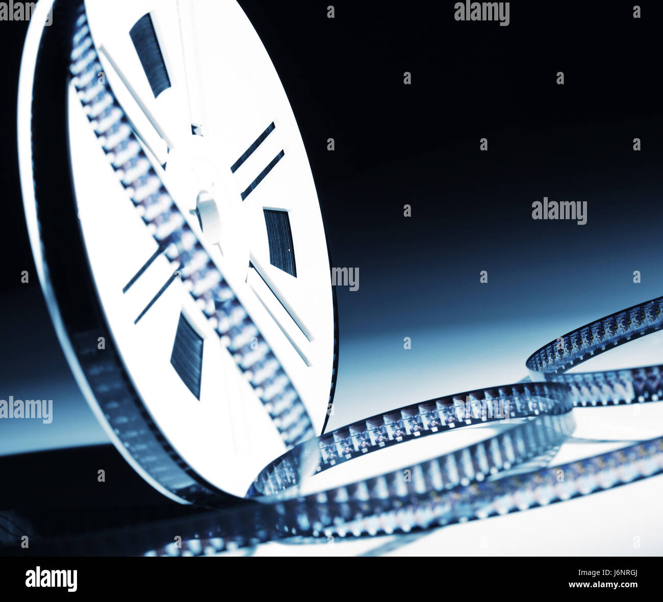 vintage cinema roll frame old film movie coating framework ...