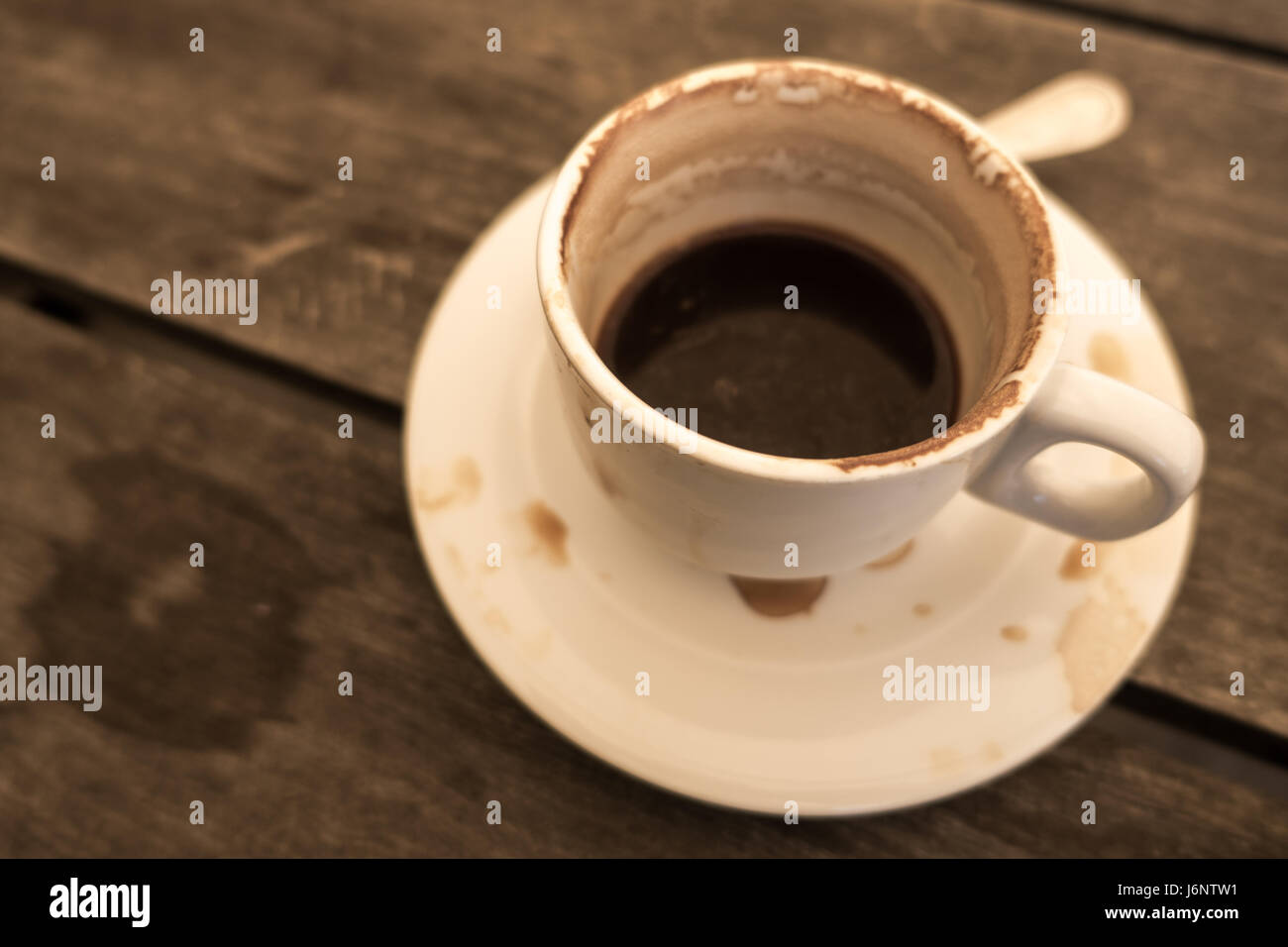 coffee cup leave it alone Stock Photo - Alamy