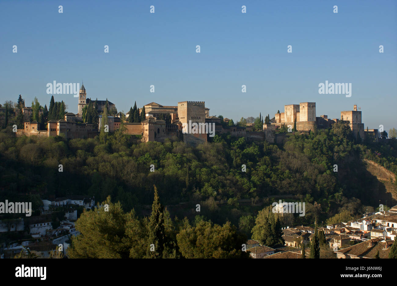 alhambra at morning light Stock Photo - Alamy