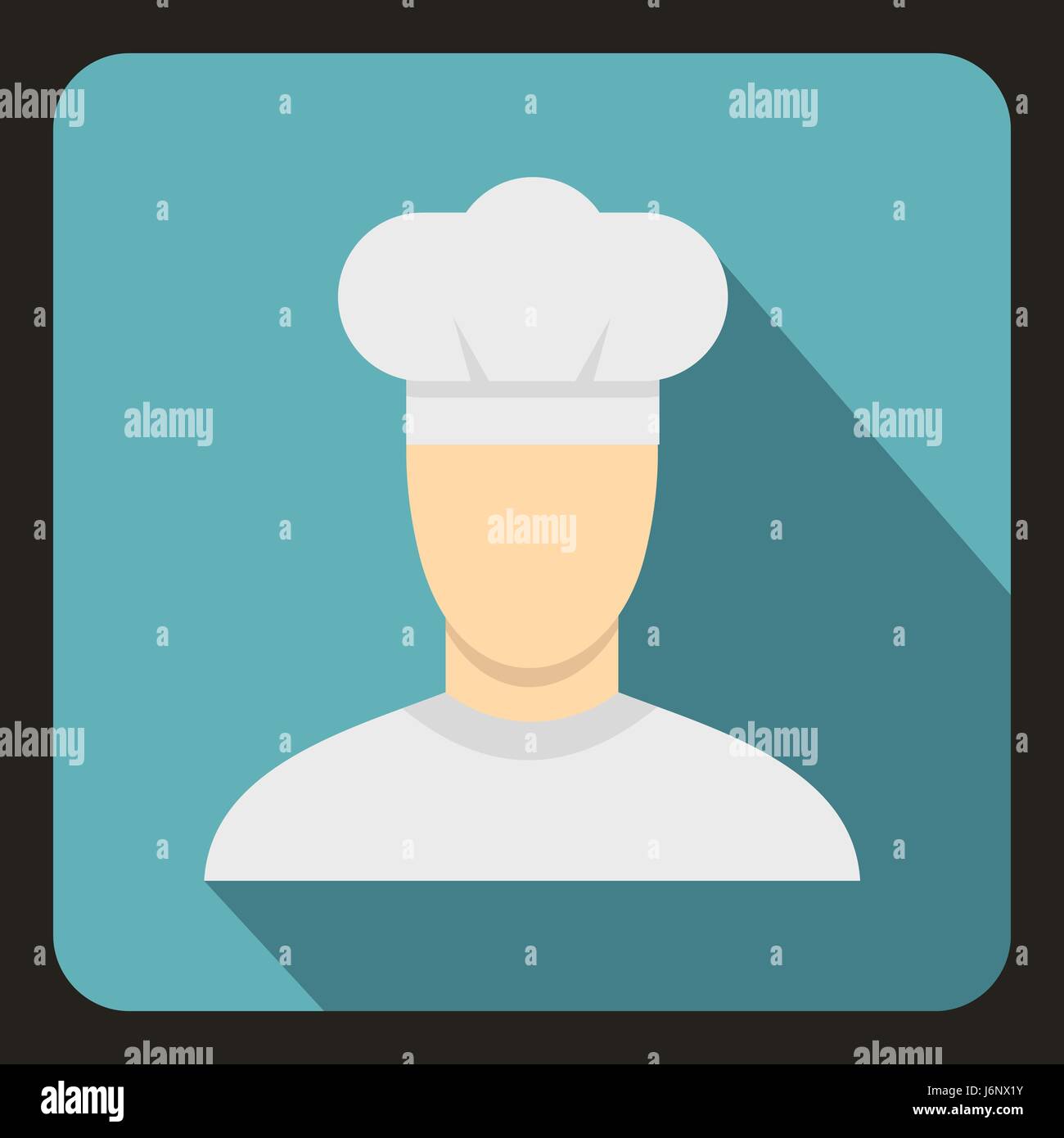 Chef icon, flat style Stock Vector Image & Art - Alamy