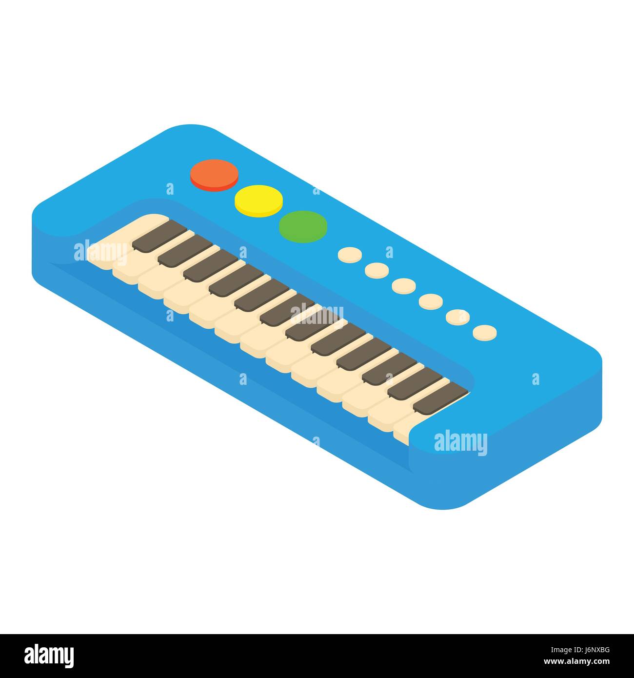 Synthesizer toy icon, cartoon style Stock Vector Image & Art - Alamy