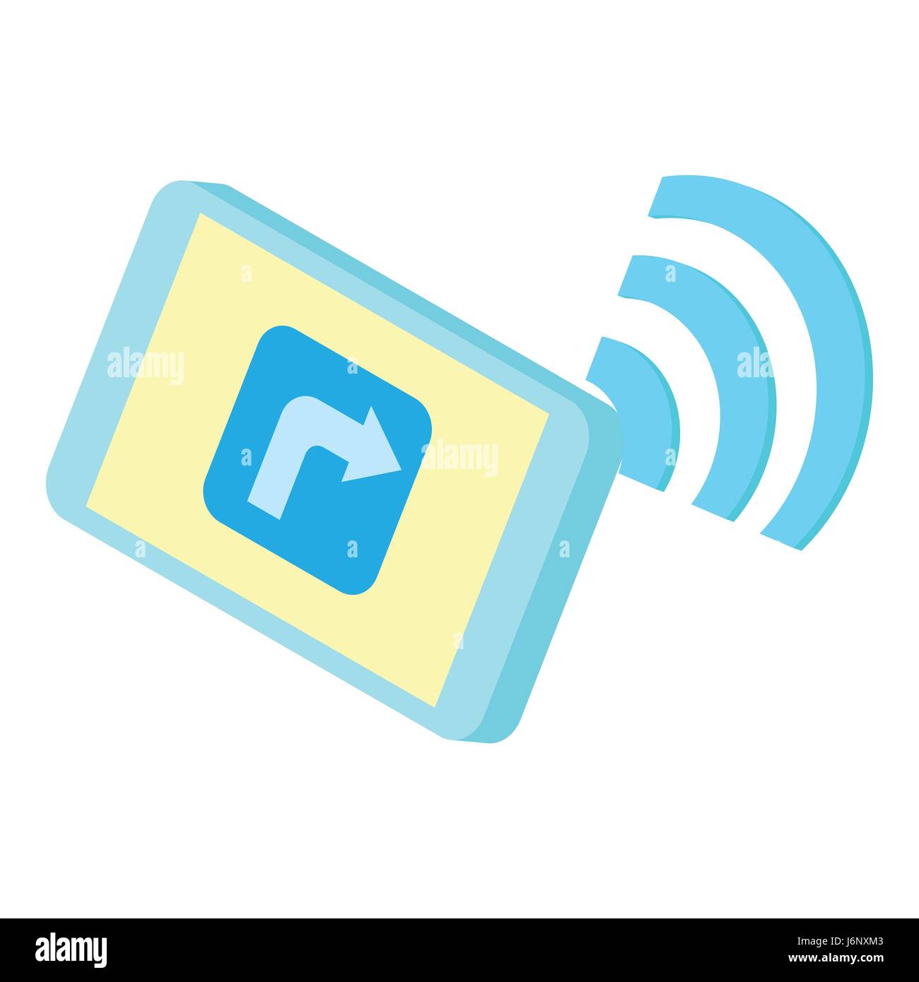 Wi Fi on phone icon, cartoon style Stock Vector Image & Art - Alamy