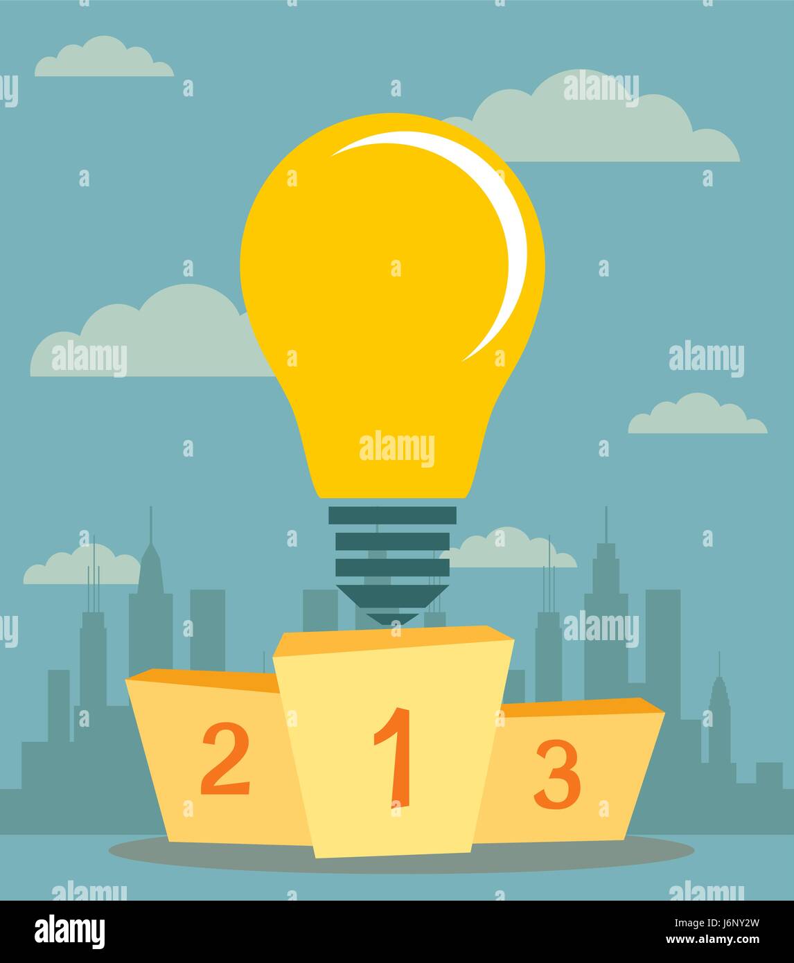 Power of the idea Stock Vector Image & Art - Alamy