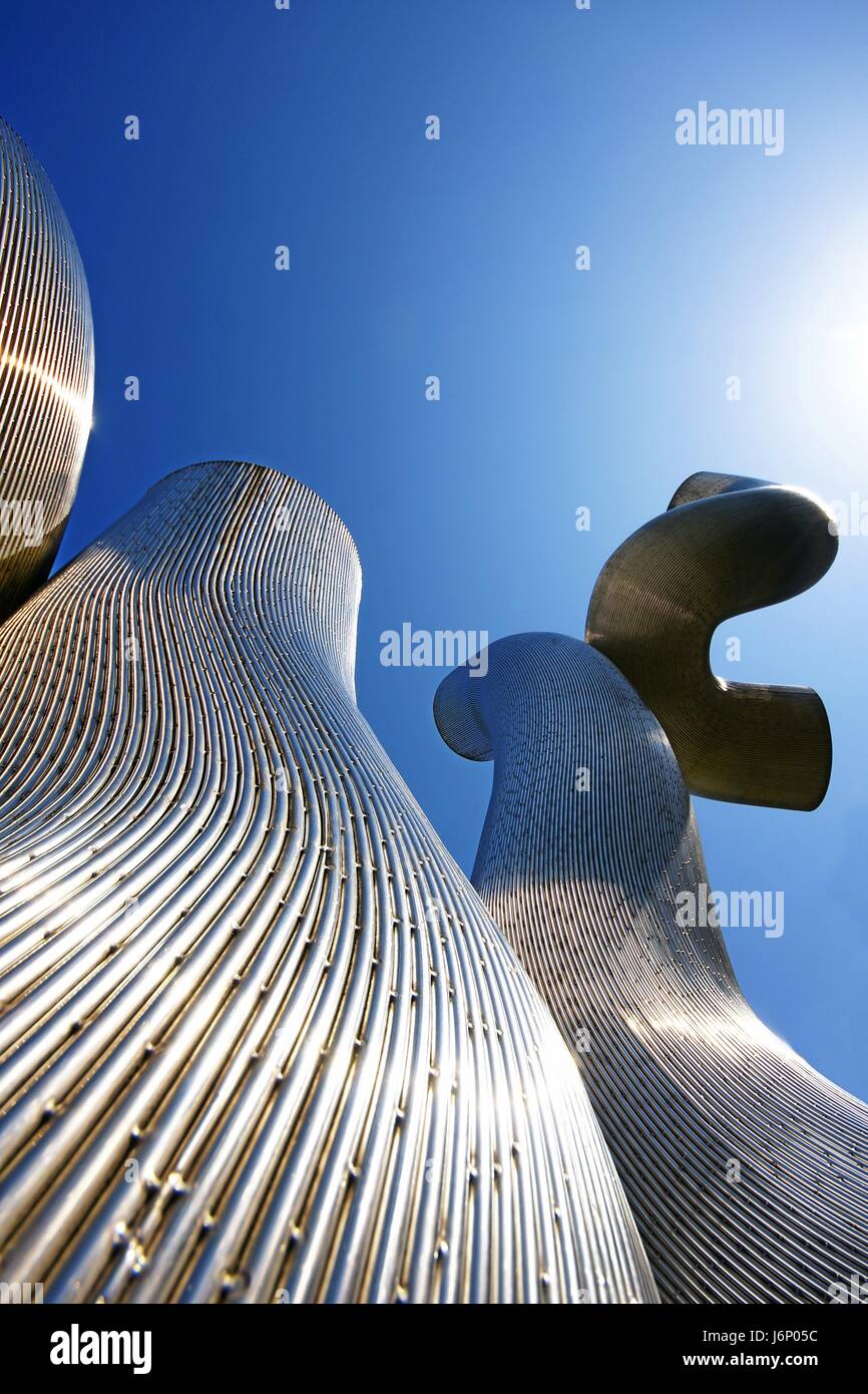 metal art in berlin Stock Photo - Alamy