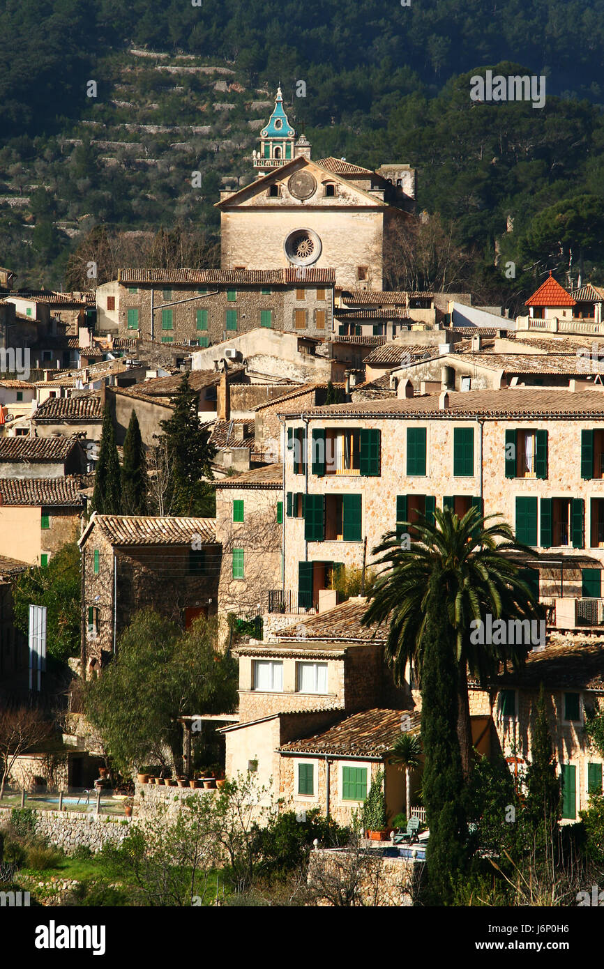 Valldemossa parish church hi-res stock photography and images - Alamy