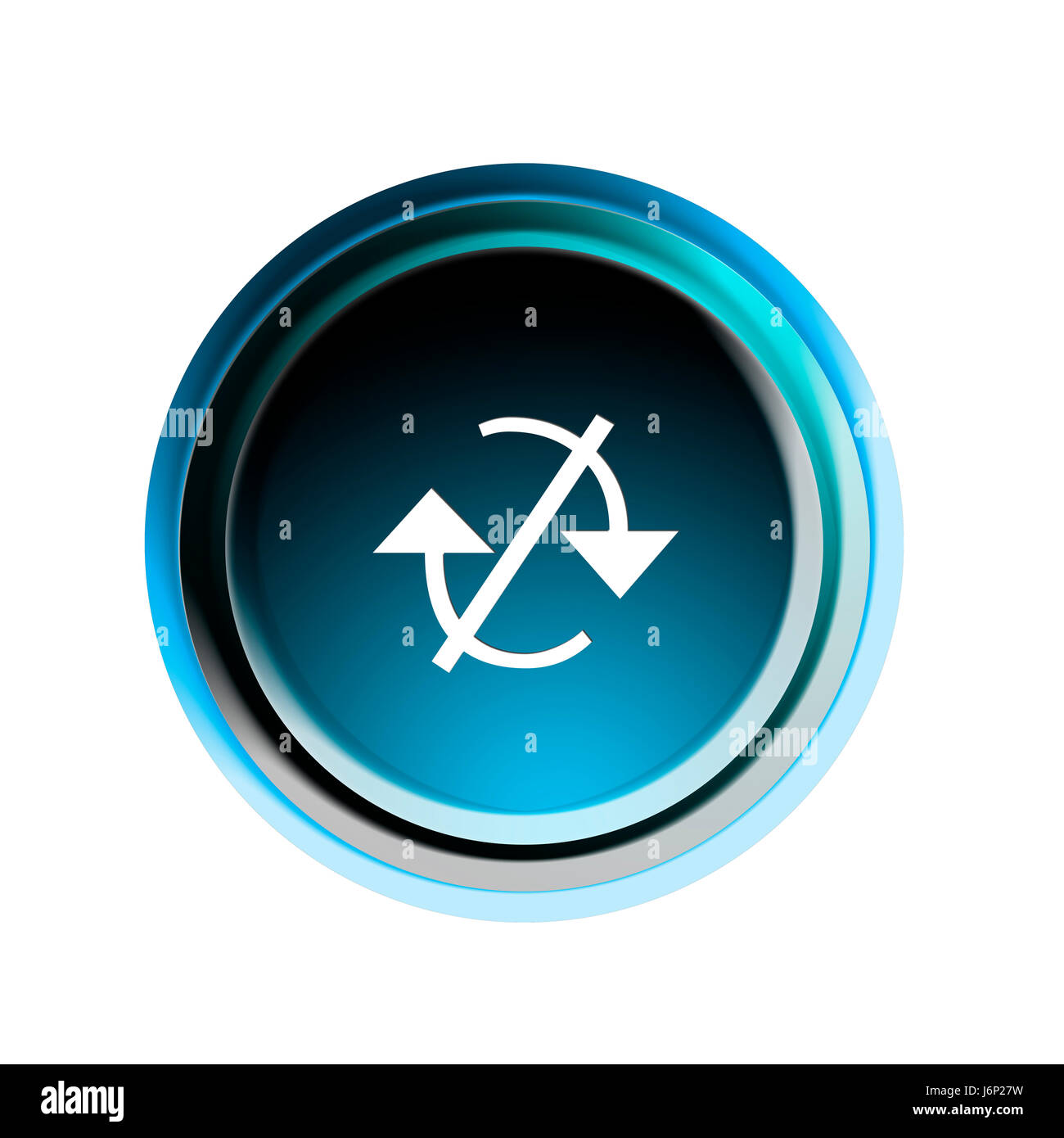 button with arrows Stock Photo - Alamy