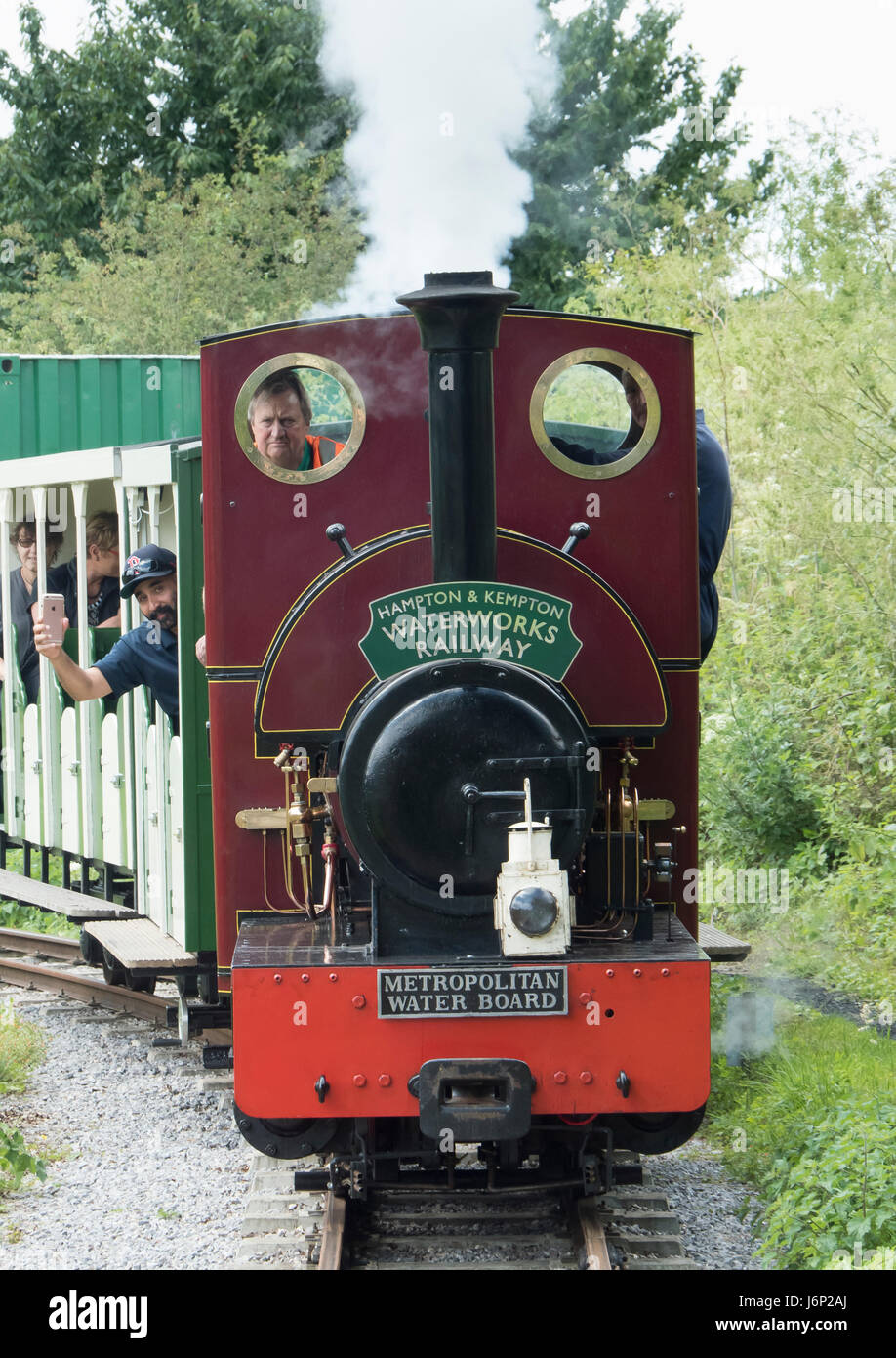 Steam Engine Darent running on the Hampton and Kempton Waterworks ...