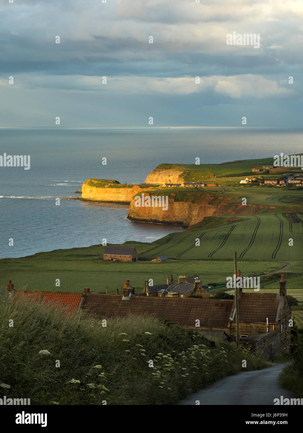 Boulby cliffs hi-res stock photography and images - Alamy