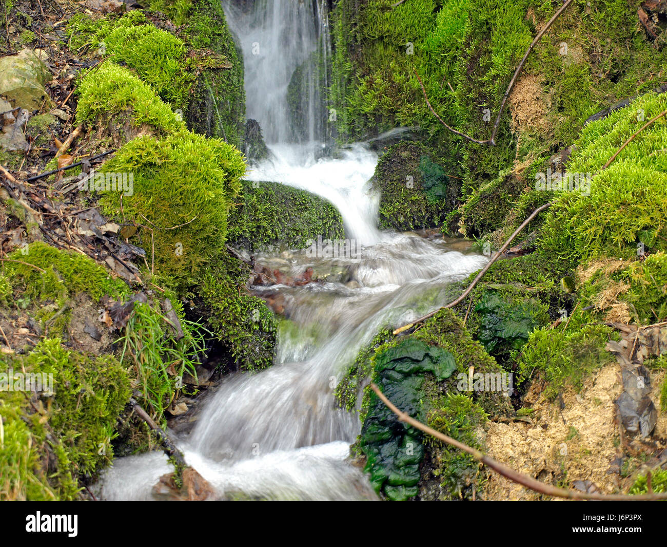 wild waterfall torrent stream flow wild foam waterfall ceramic tiles ...