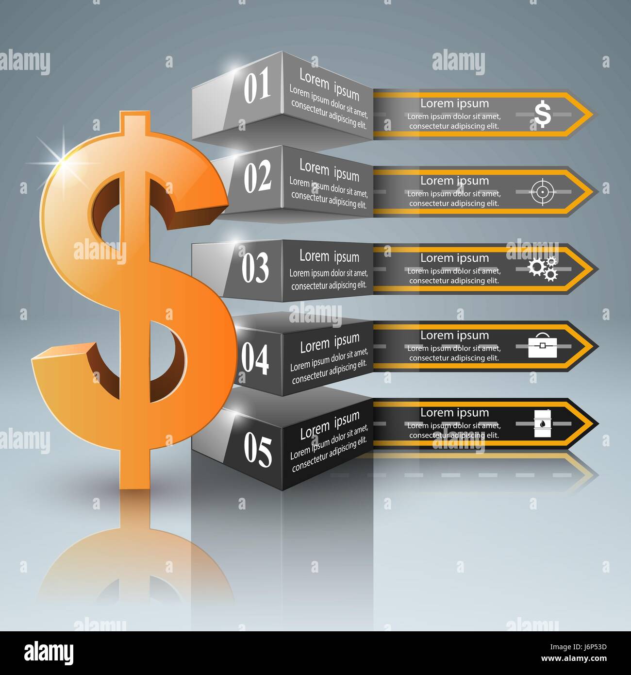 Money Street Road Stock Vector Images - Alamy