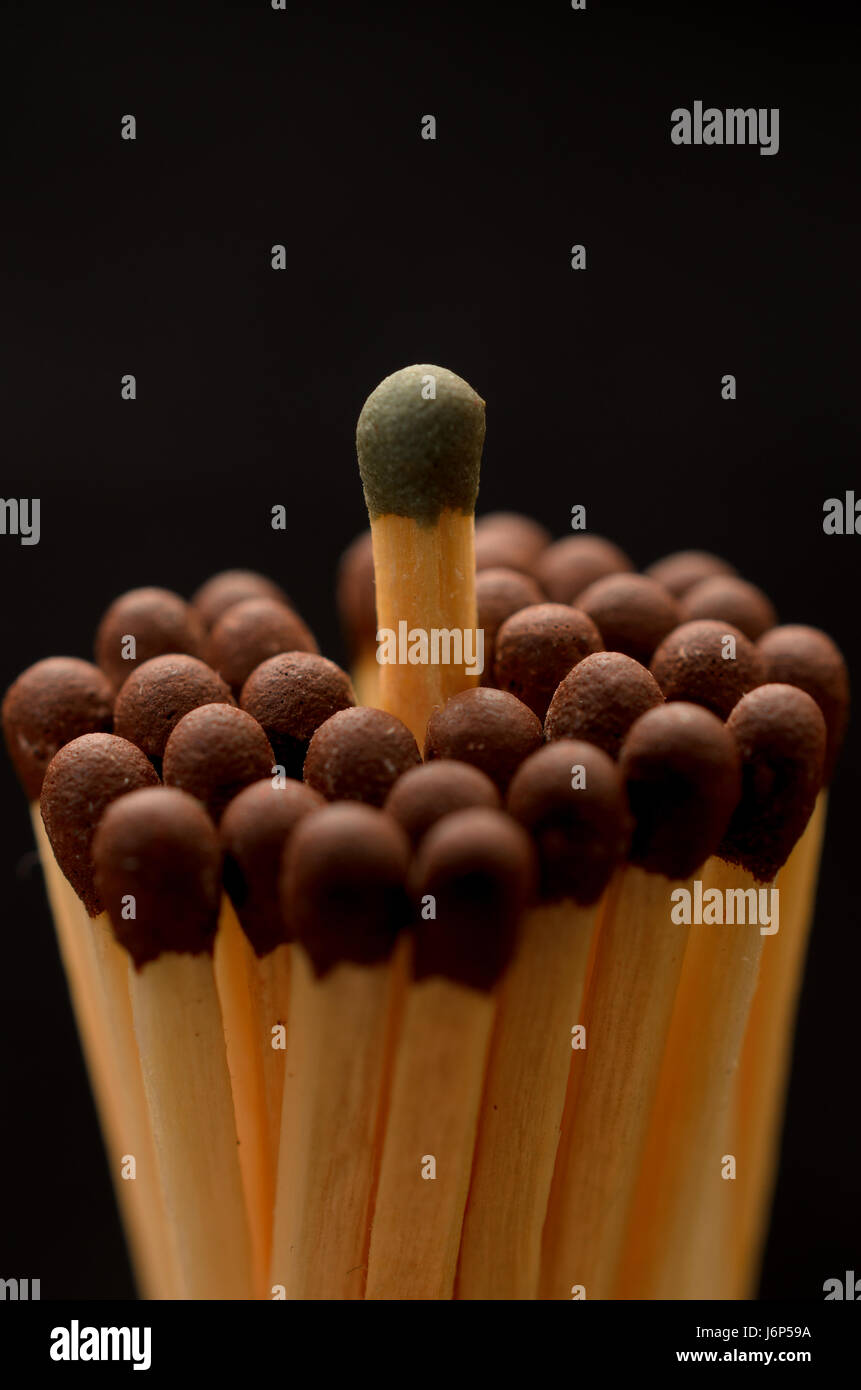 Matches with multi-colored heads Stock Photo - Alamy