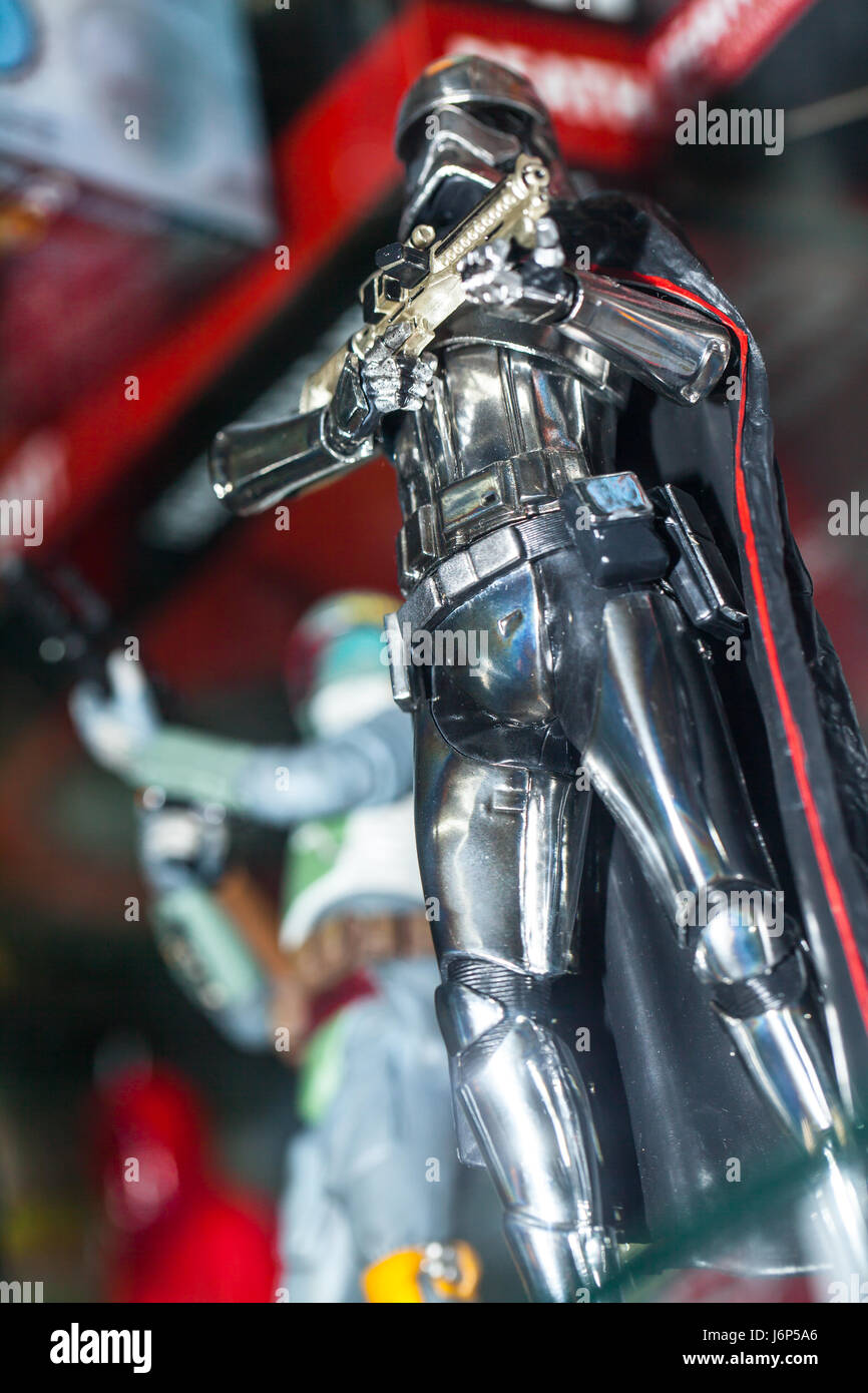 Marvel hero replica figure Stock Photo - Alamy