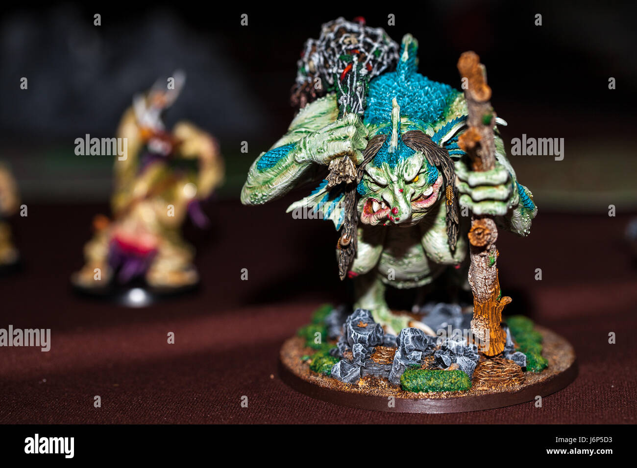 Troll collectible figurine Stock Photo - Alamy