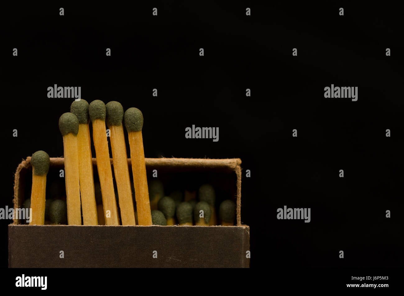 Matches with multi-colored heads Stock Photo - Alamy