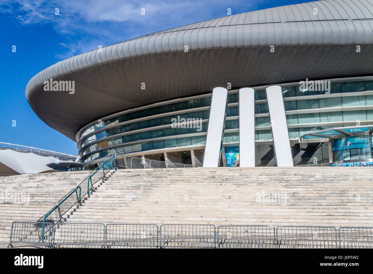 MEO Arena, an entertainment and conference centre in Lisbon, Portugal ...