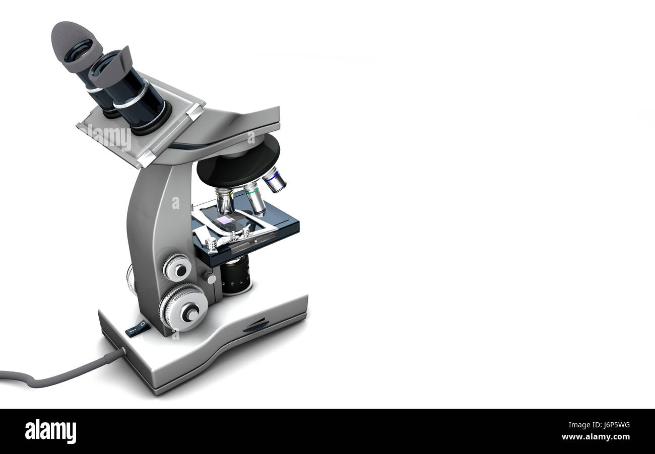 Microscope optics Cut Out Stock Images & Pictures - Alamy