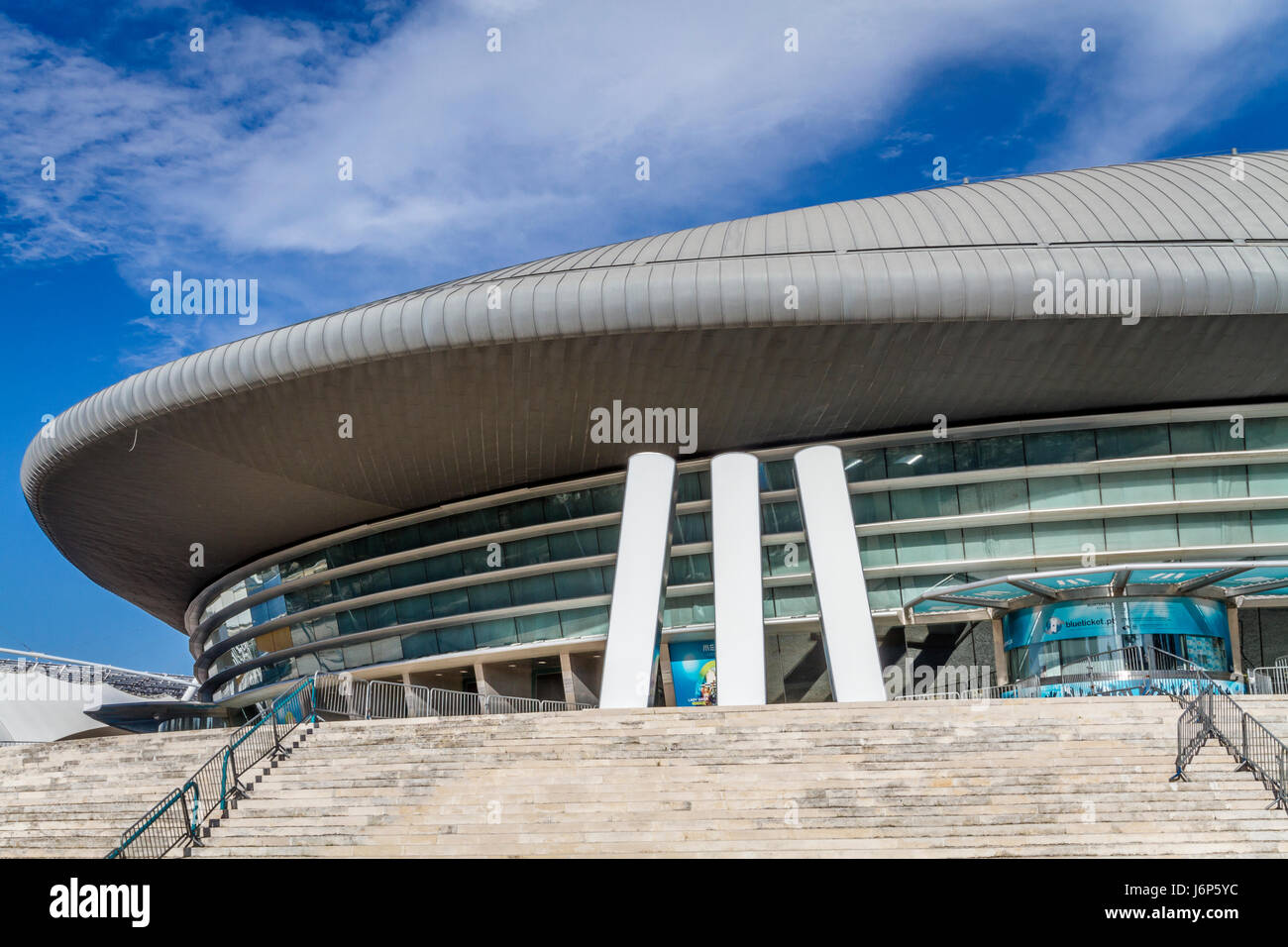 MEO Arena, an entertainment and conference centre in Lisbon, Portugal ...