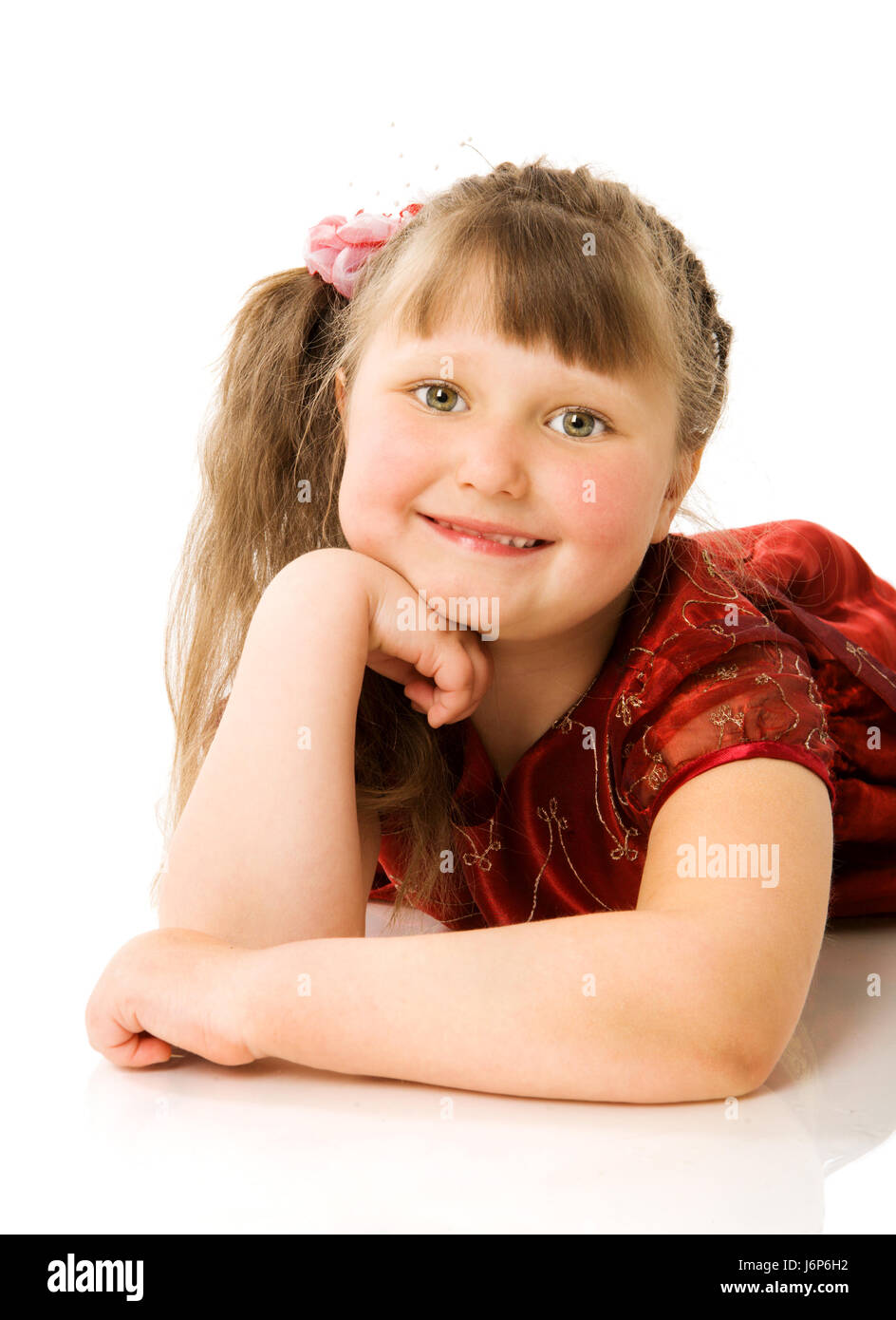 Happy curious child looking at you isolated on white Stock Photo - Alamy