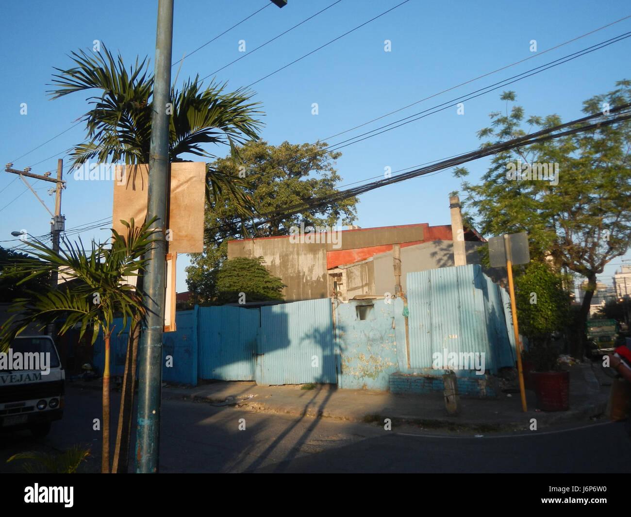A detailed view of JfJ. P. Rizal Street in Olympia Poblacion ...