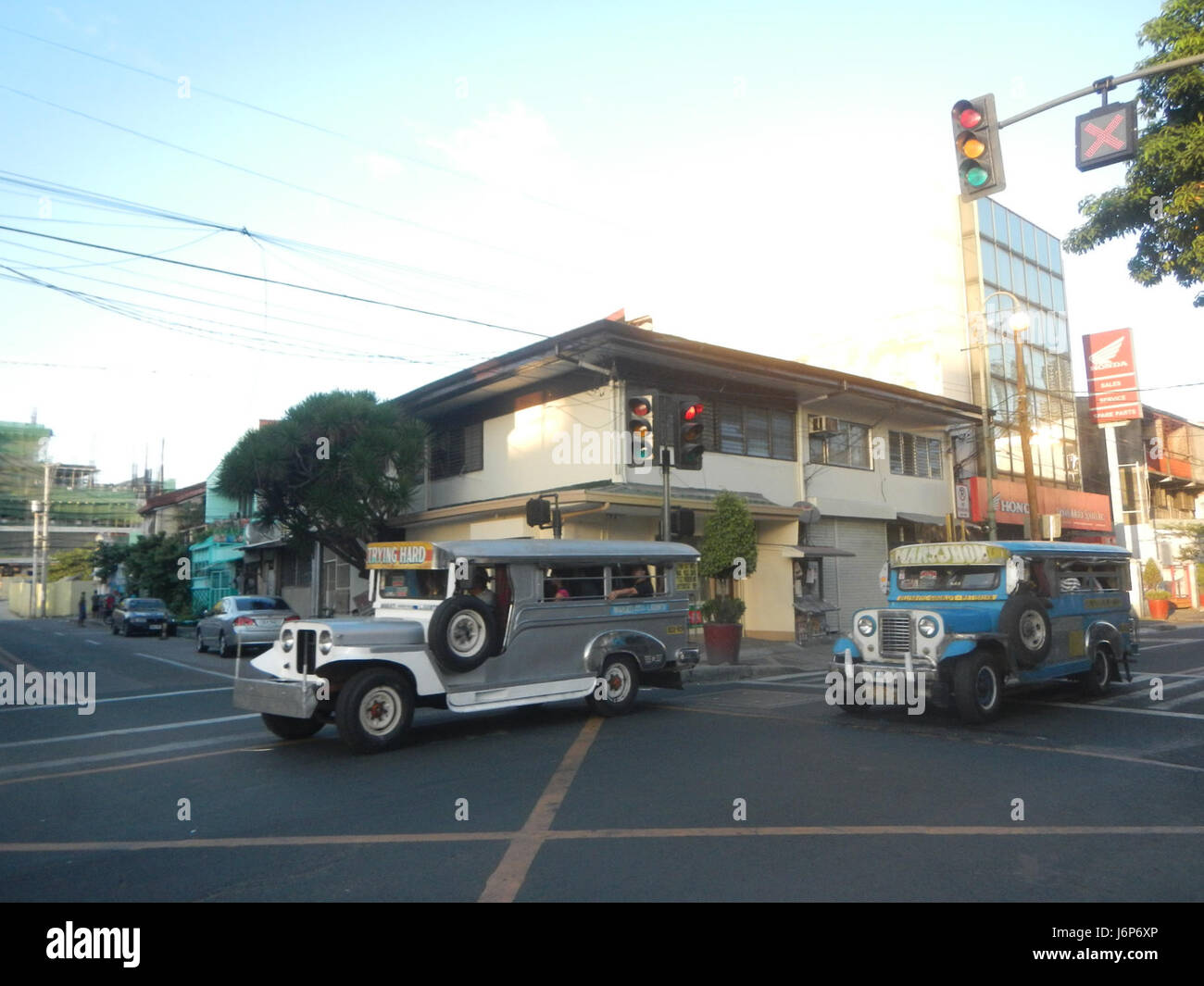 J.P. Rizal Street in the Olympia Poblacion area of Valenzuela City ...