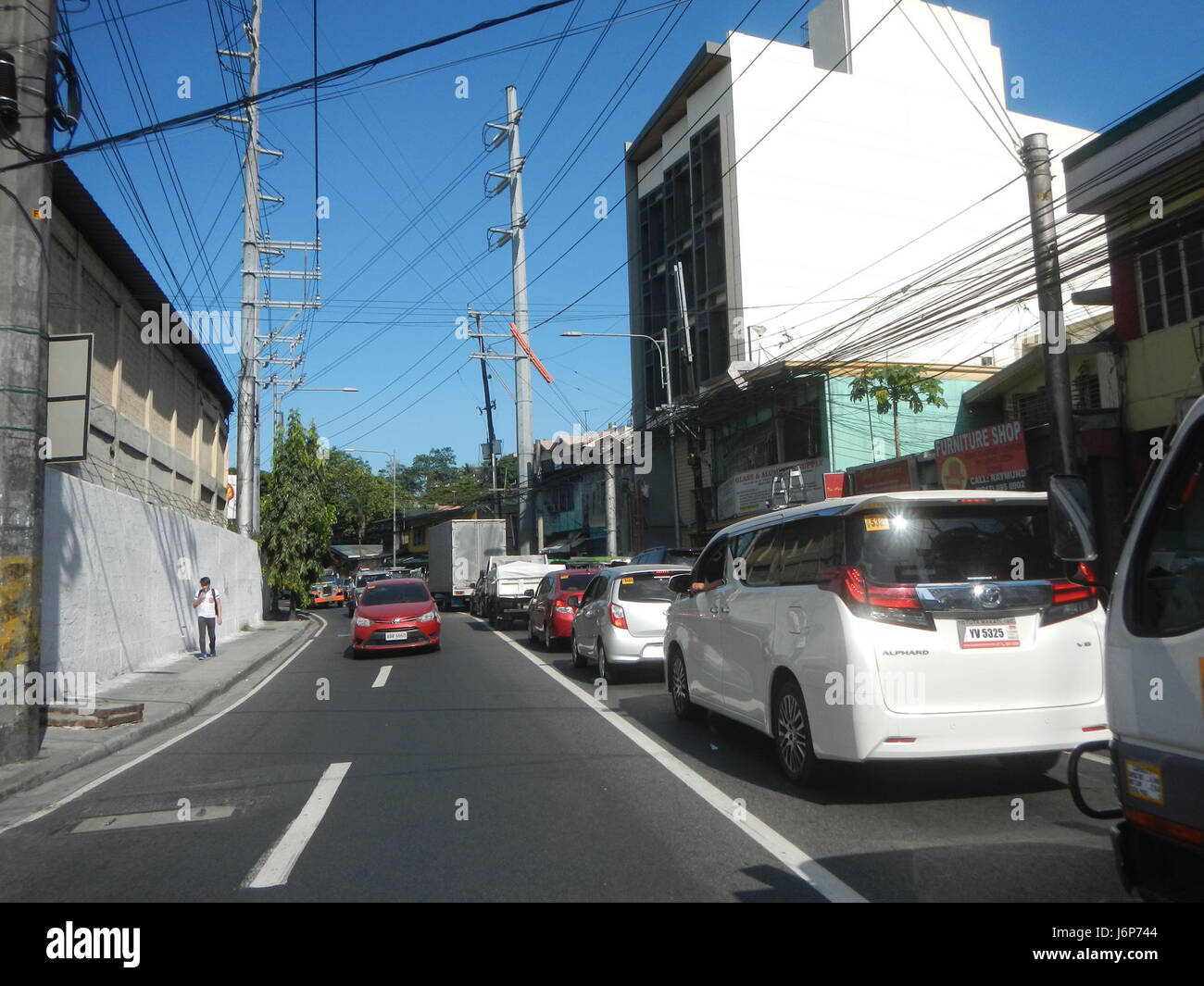 A map or image detailing J.P. Rizal Avenue in Poblacion, Valenzuela ...