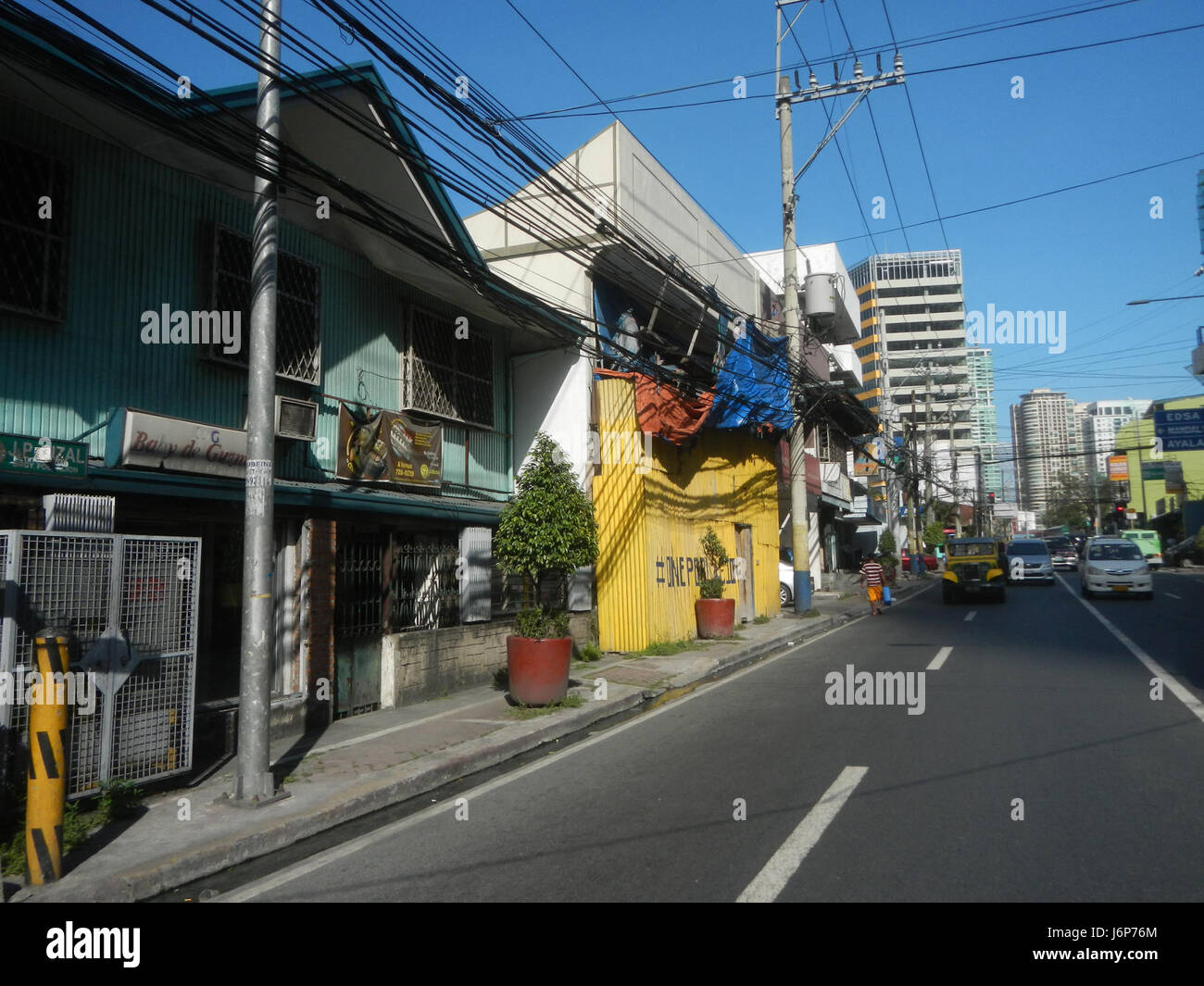 A location in Metro Manila, including a reference to J. P. Rizal Avenue ...