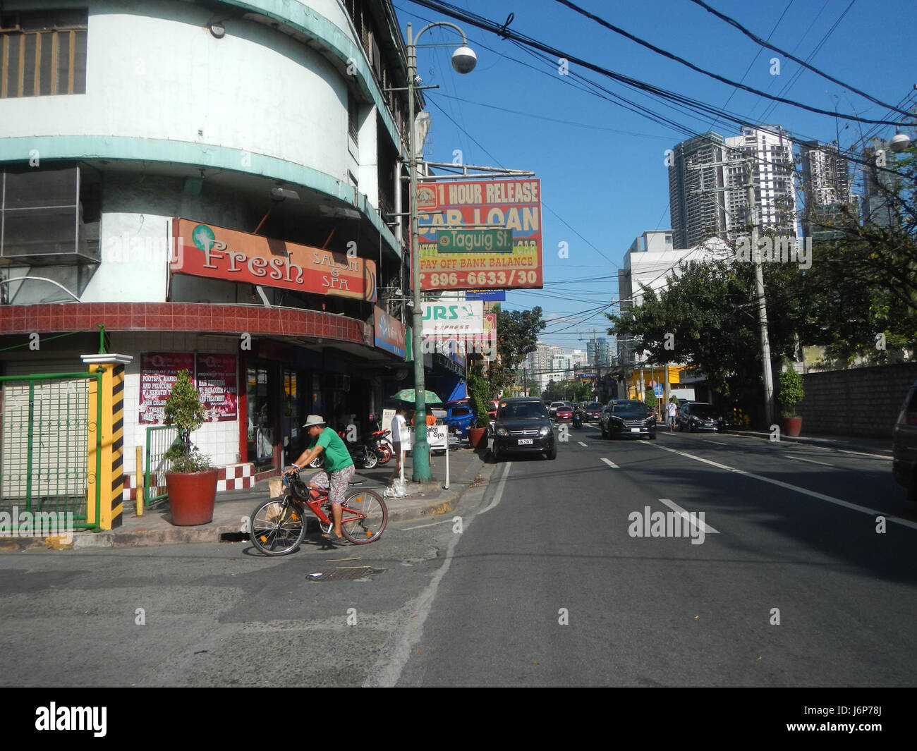This image highlights J. P. Rizal Avenue, located in Poblacion ...