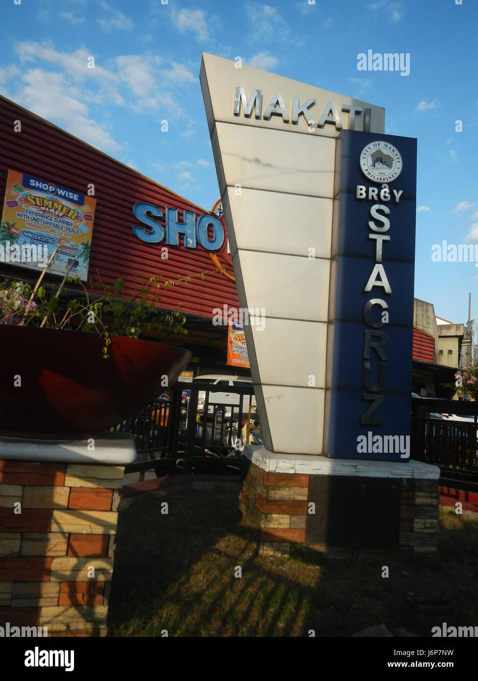 This image likely shows various barangays in Makati City, Philippines ...