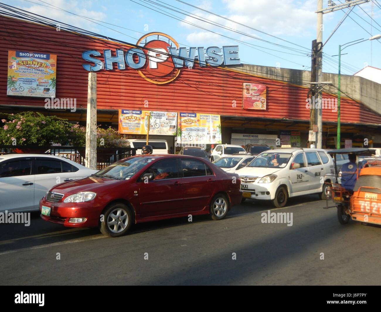 This image shows key locations in Makati City, Philippines ...