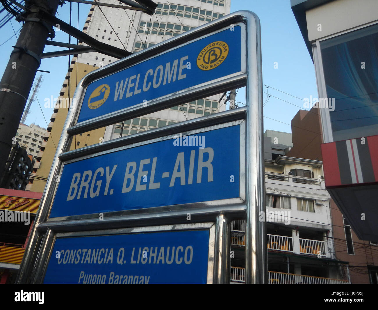 A reference to key streets and locations in Makati City, Philippines ...