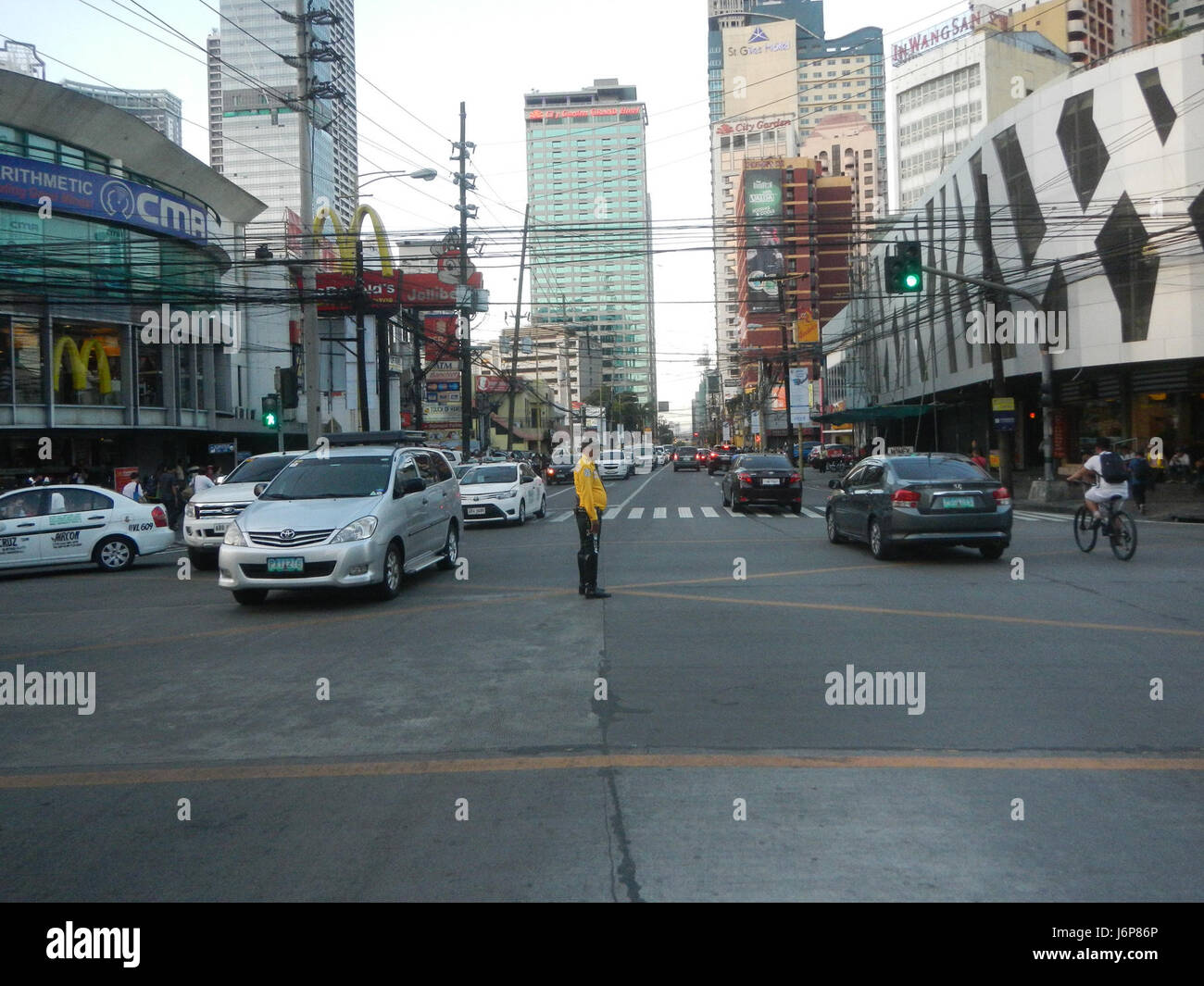 This image or map illustrates key streets in the Makati district of ...