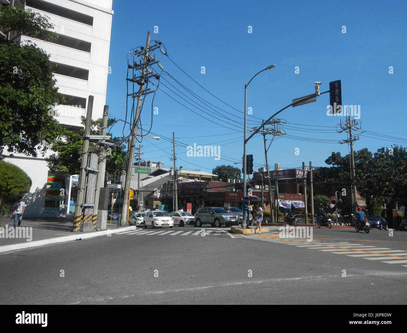 This location refers to a busy intersection in Makati, Philippines ...