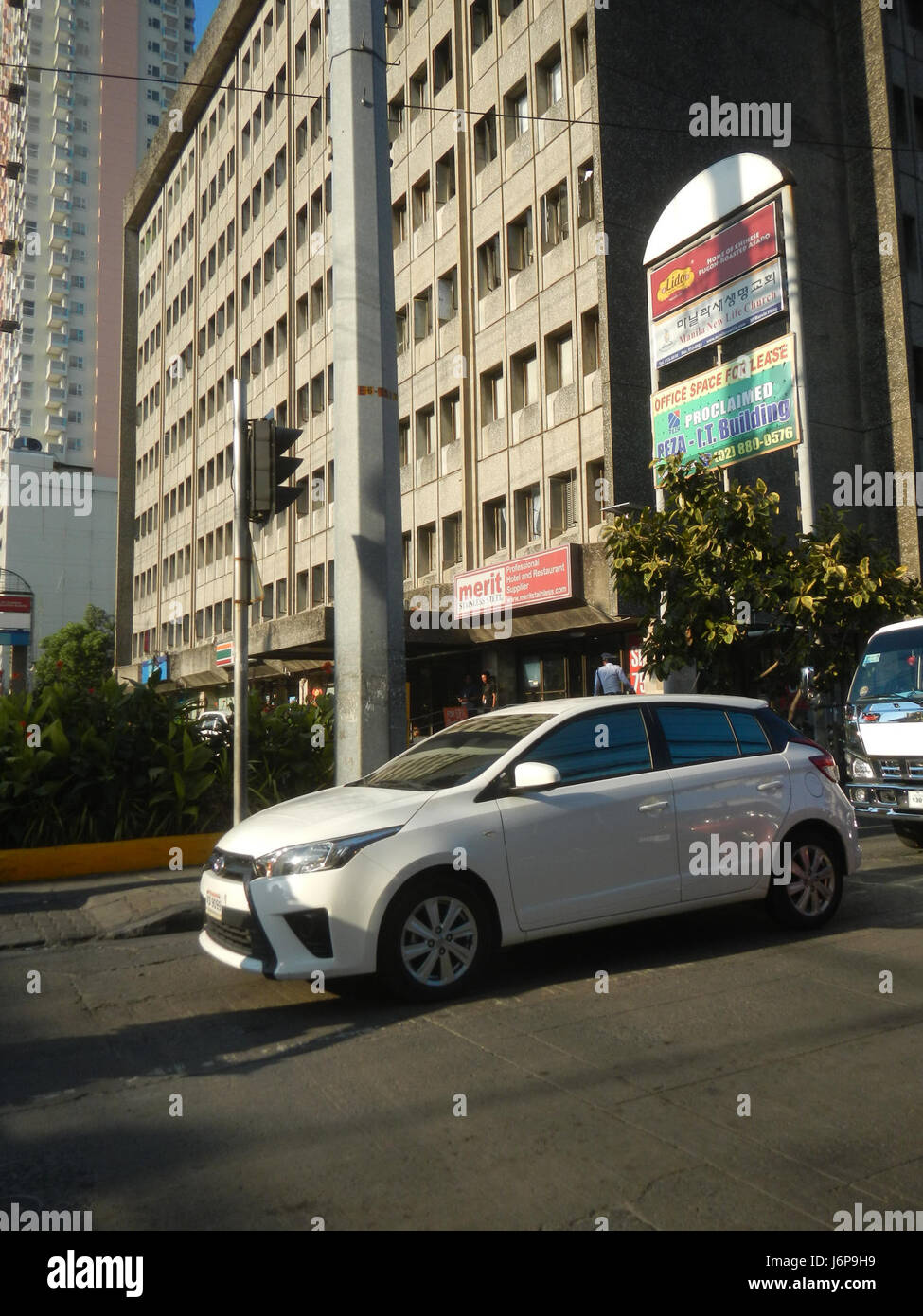 Photograph of buildings along Chino Roces Avenue in Pio del Pilar ...