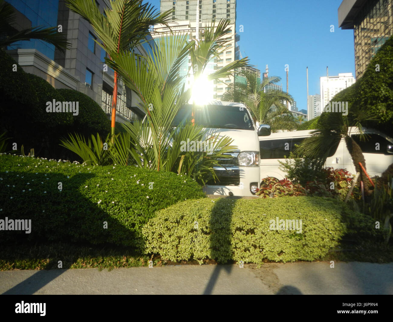 The buildings along Chino Roces Avenue in Pio del Pilar, Makati City ...