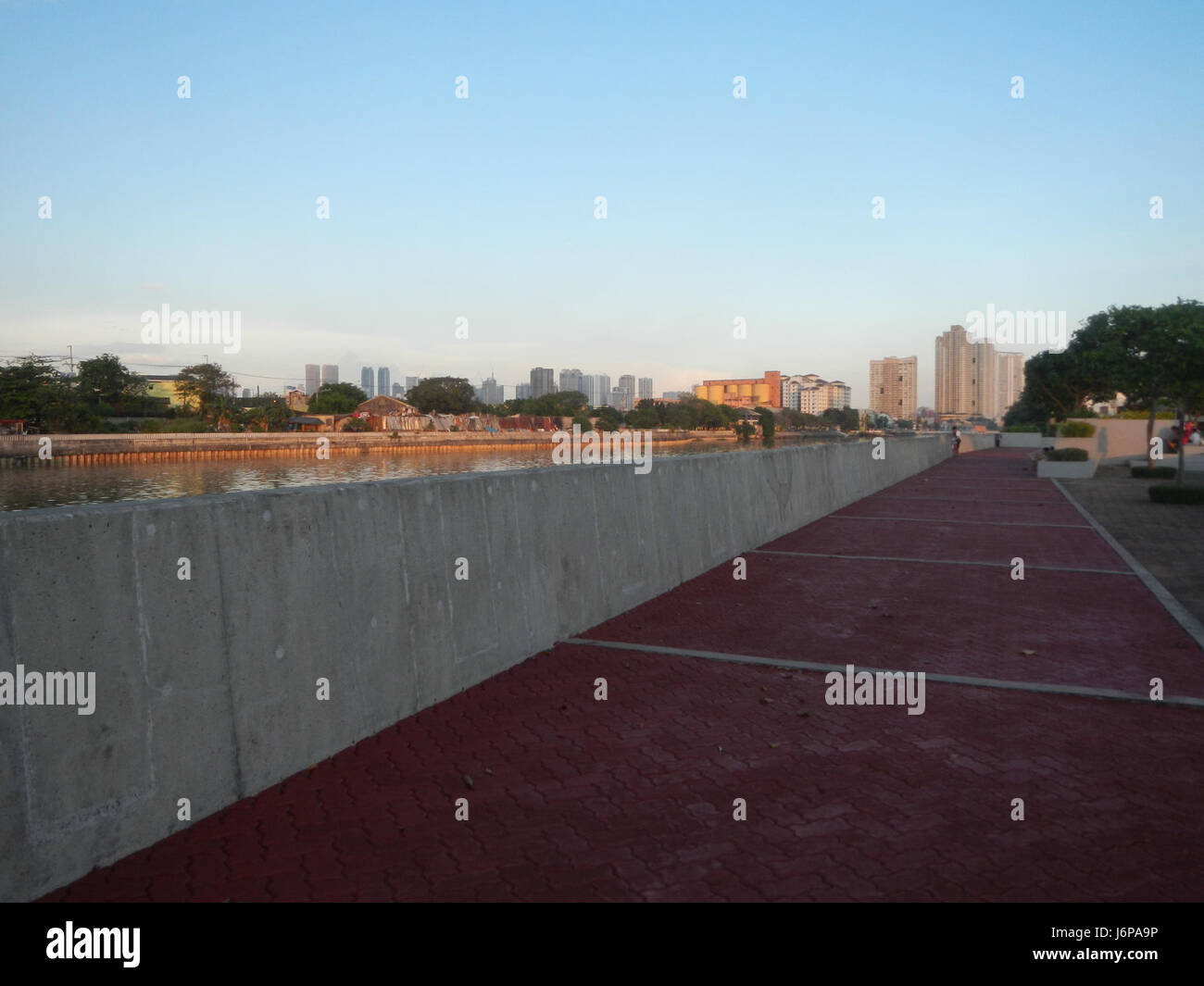 An image or map of the Carmona sunset along the riverfront, including ...