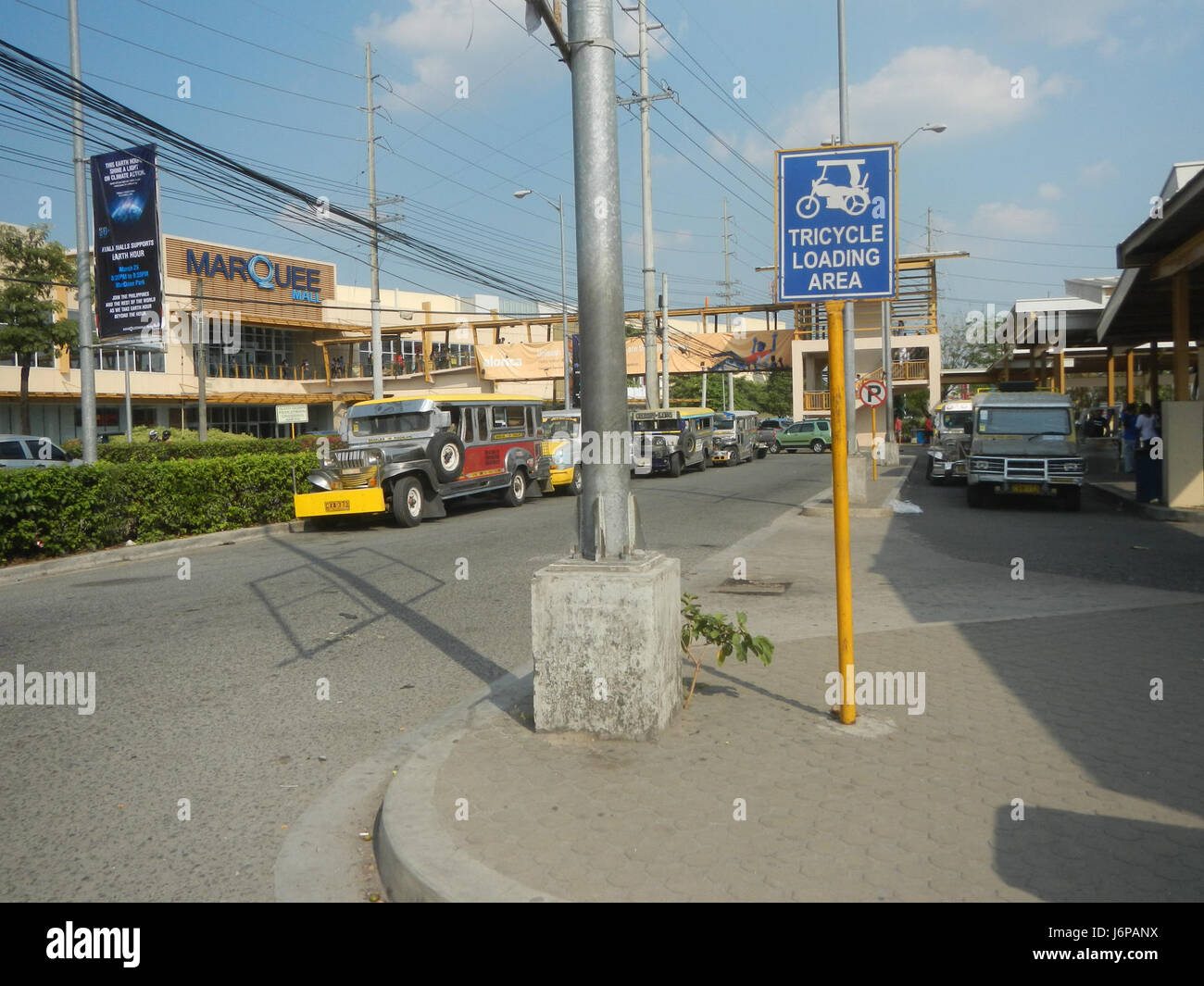 The image shows the busy Angeles Exit trumpet interchange in the ...