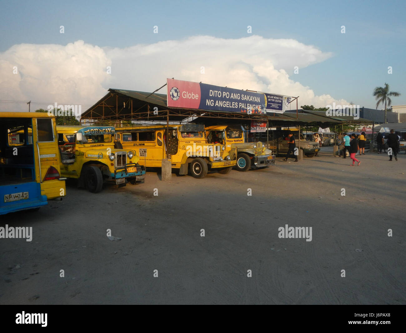 The Jeep Transport Terminal in Santo Domingo, Angeles City, Pampanga ...